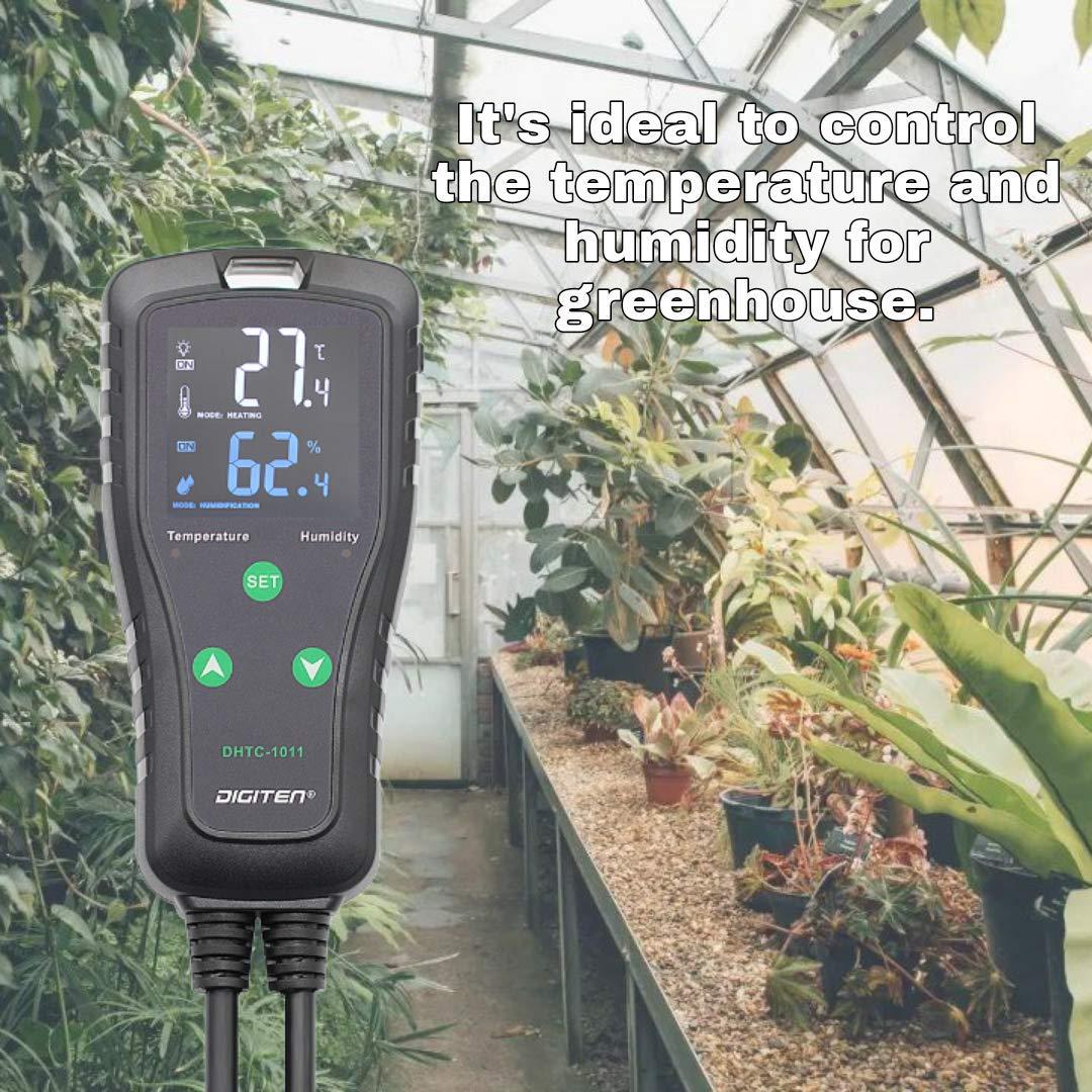 Plug-in Dual Stage Temperature & Humidity Controller for Reptiles ...