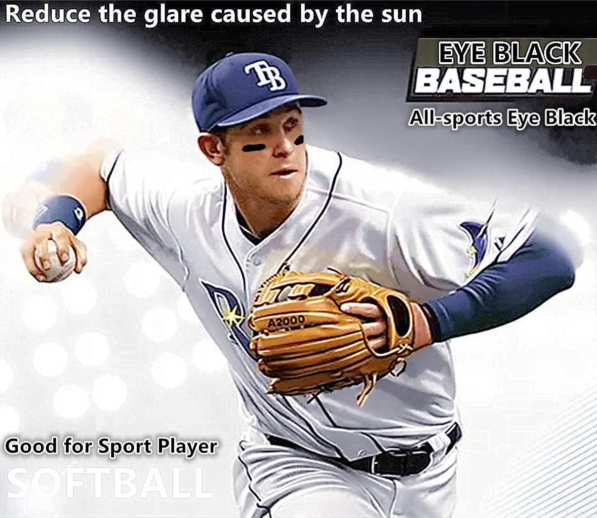 Go Ho Eye Black Stick for Sports - Easy to Apply Face Paint for ...