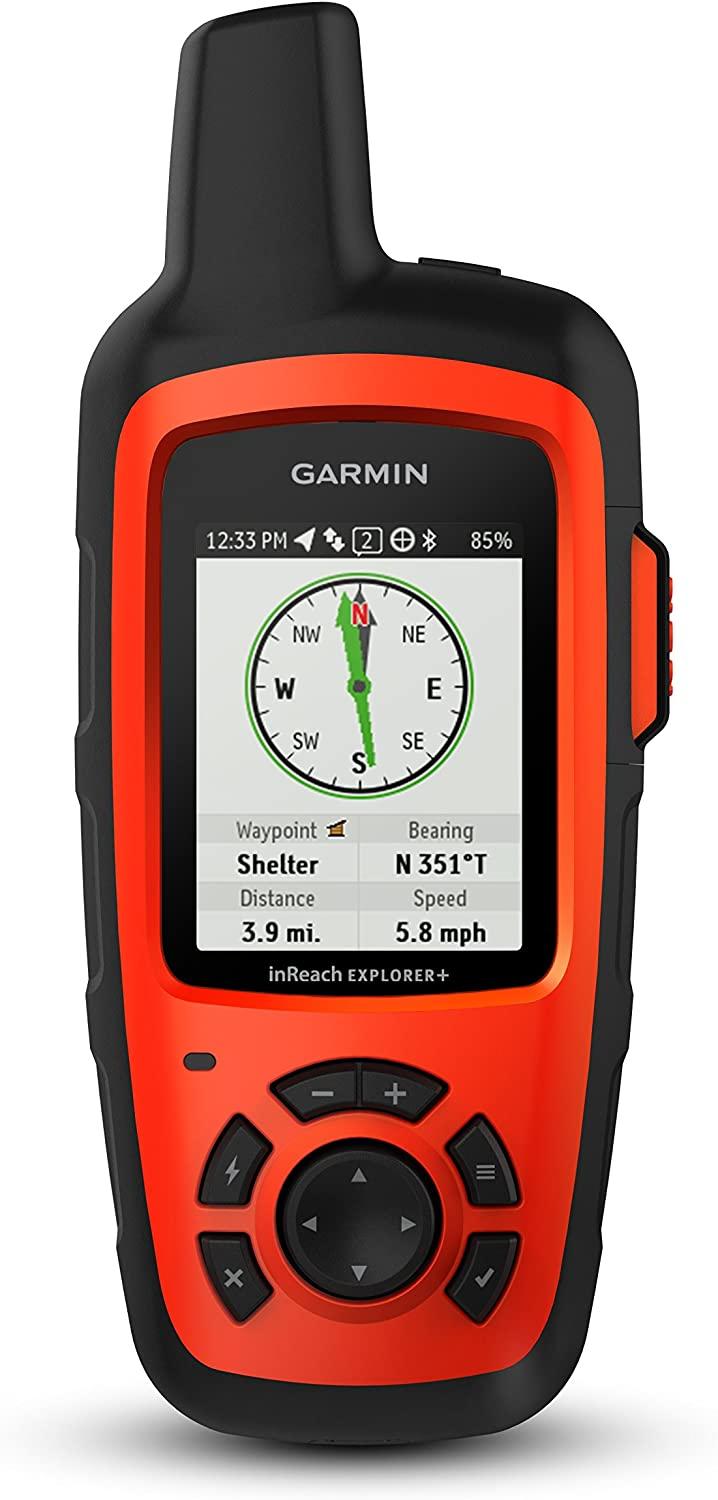 Garmin 010-01735-10 inReach Explorer+ Handheld Satellite Communicator ...
