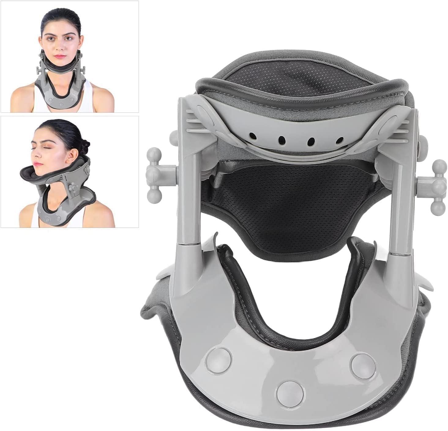 JLASDR Neck Protection Collar - Heated Neck Support with 3 Adjustable ...