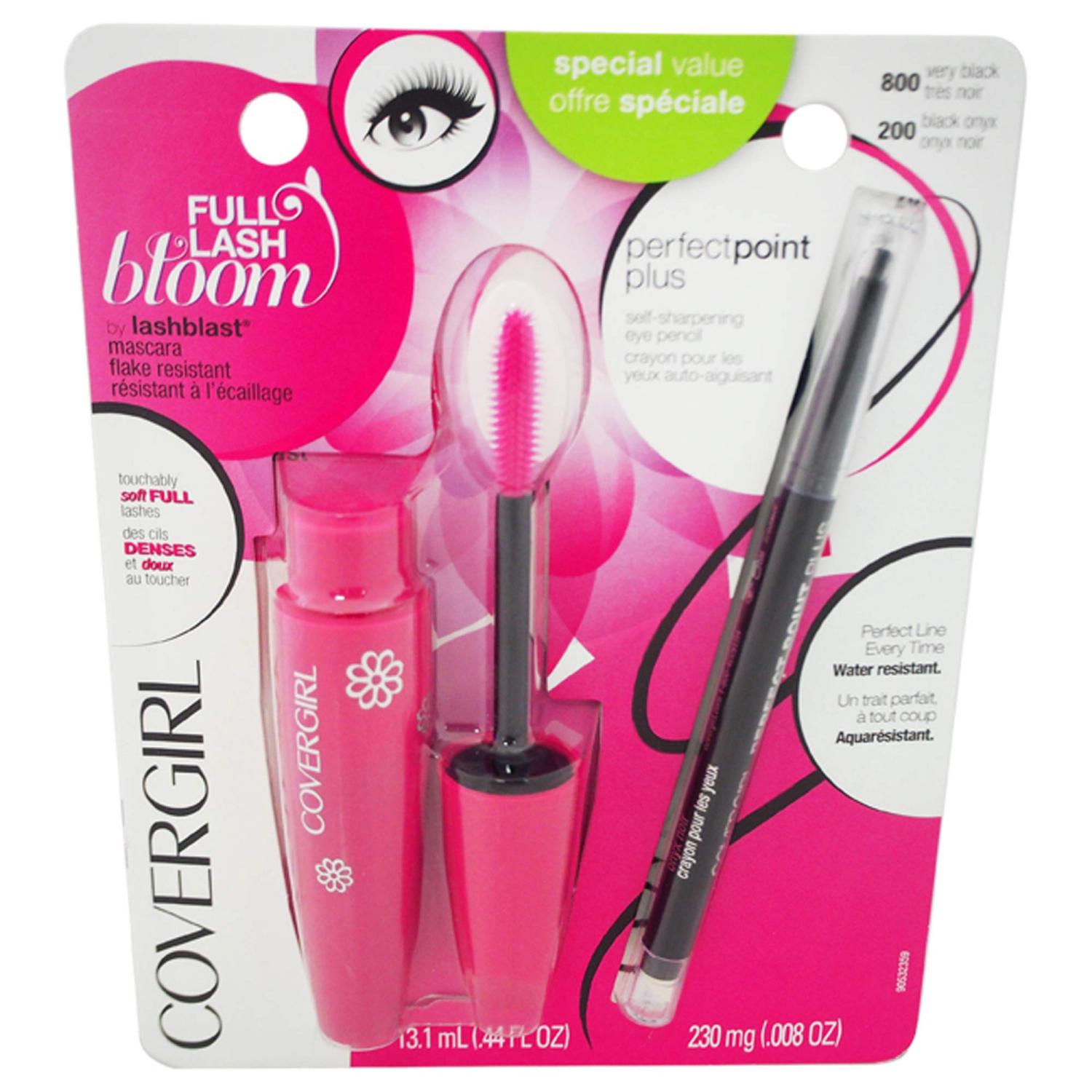 COVERGIRL Full Lash Bloom Mascara & Perfect Point Eye Pencil Set - Very ...