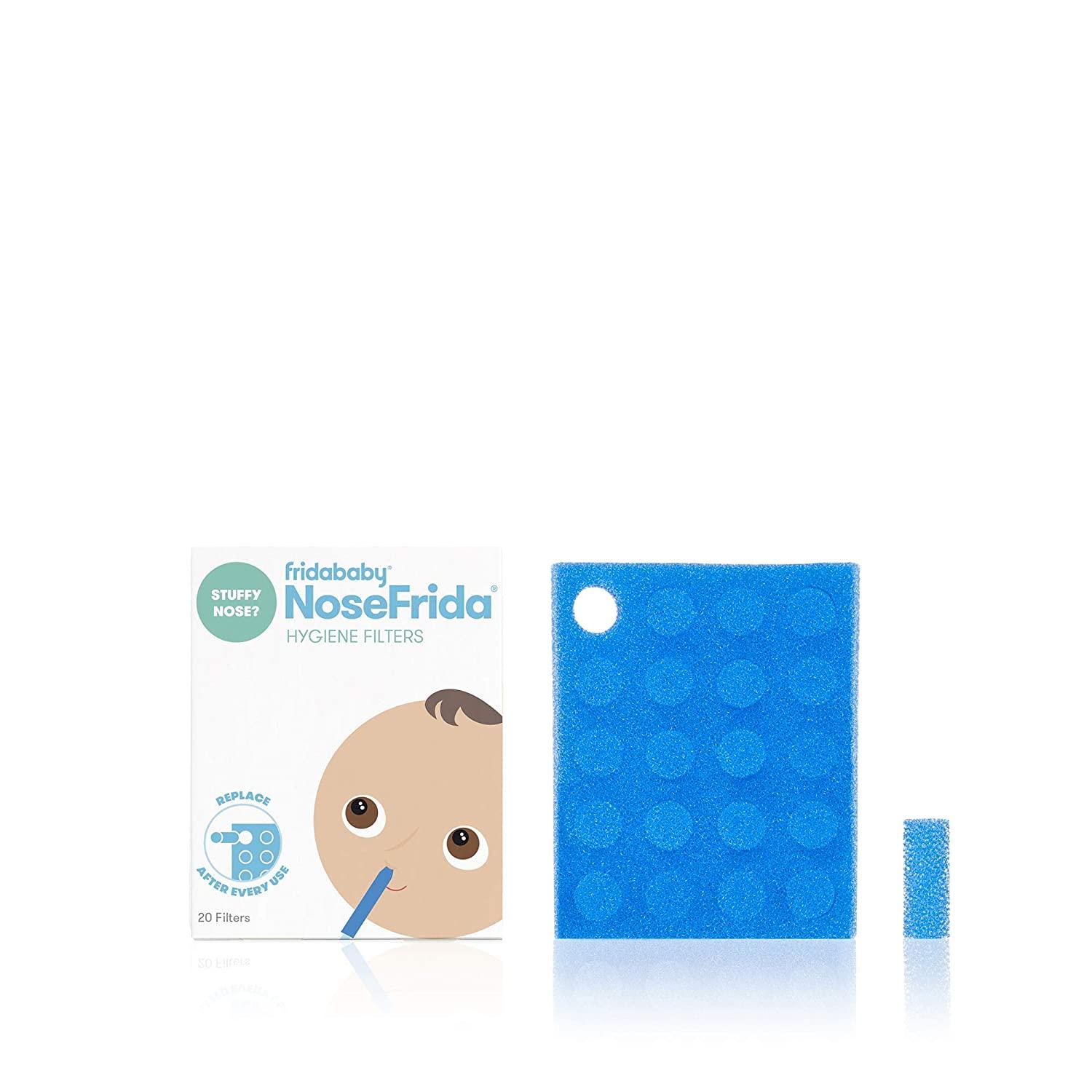 Baby Nasal Aspirator with 20 Hygiene Filters - NoseFrida The Snotsucker ...