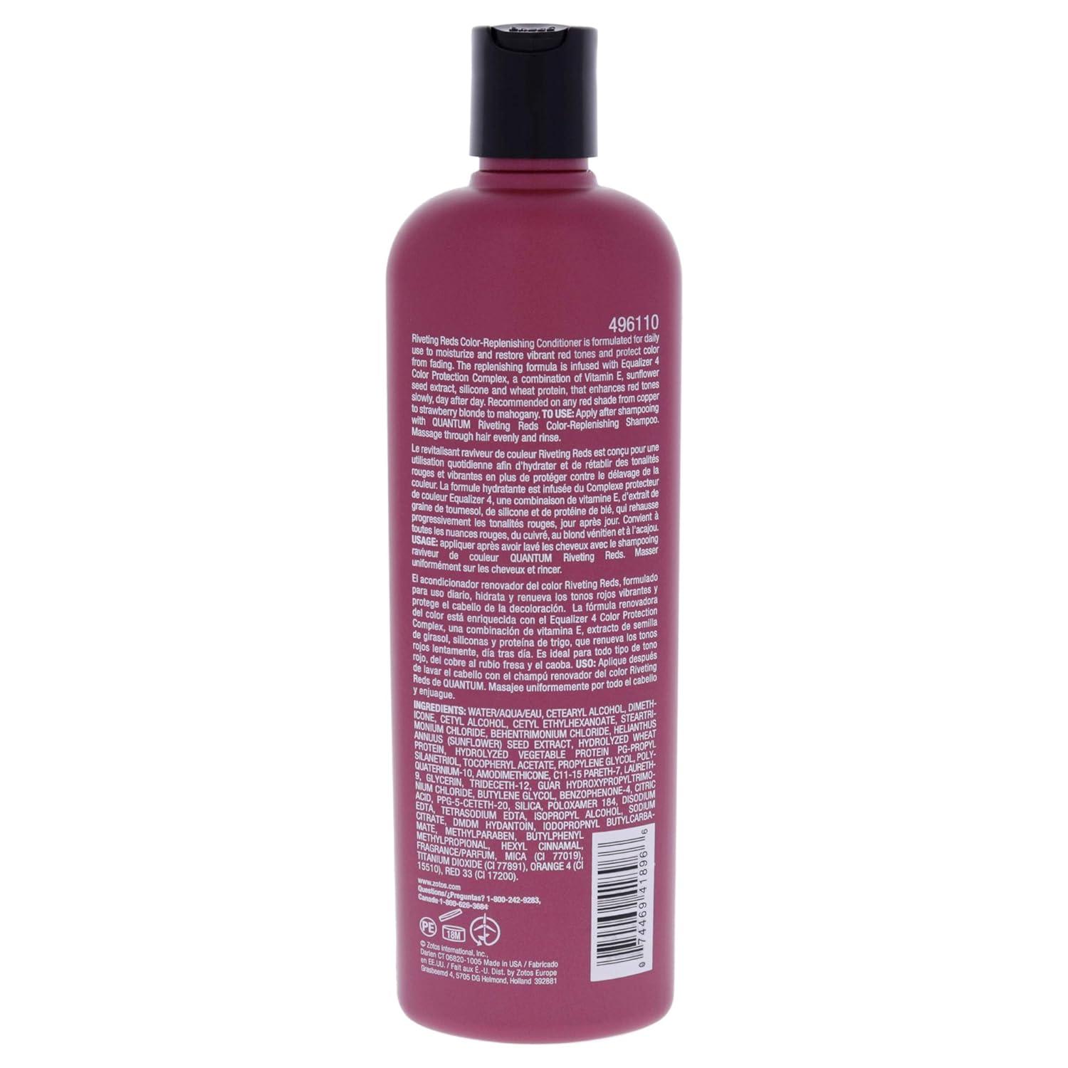 Quantum Colors Riveting Reds Color Replenishing Conditioner 10.1 Fl.Oz ...