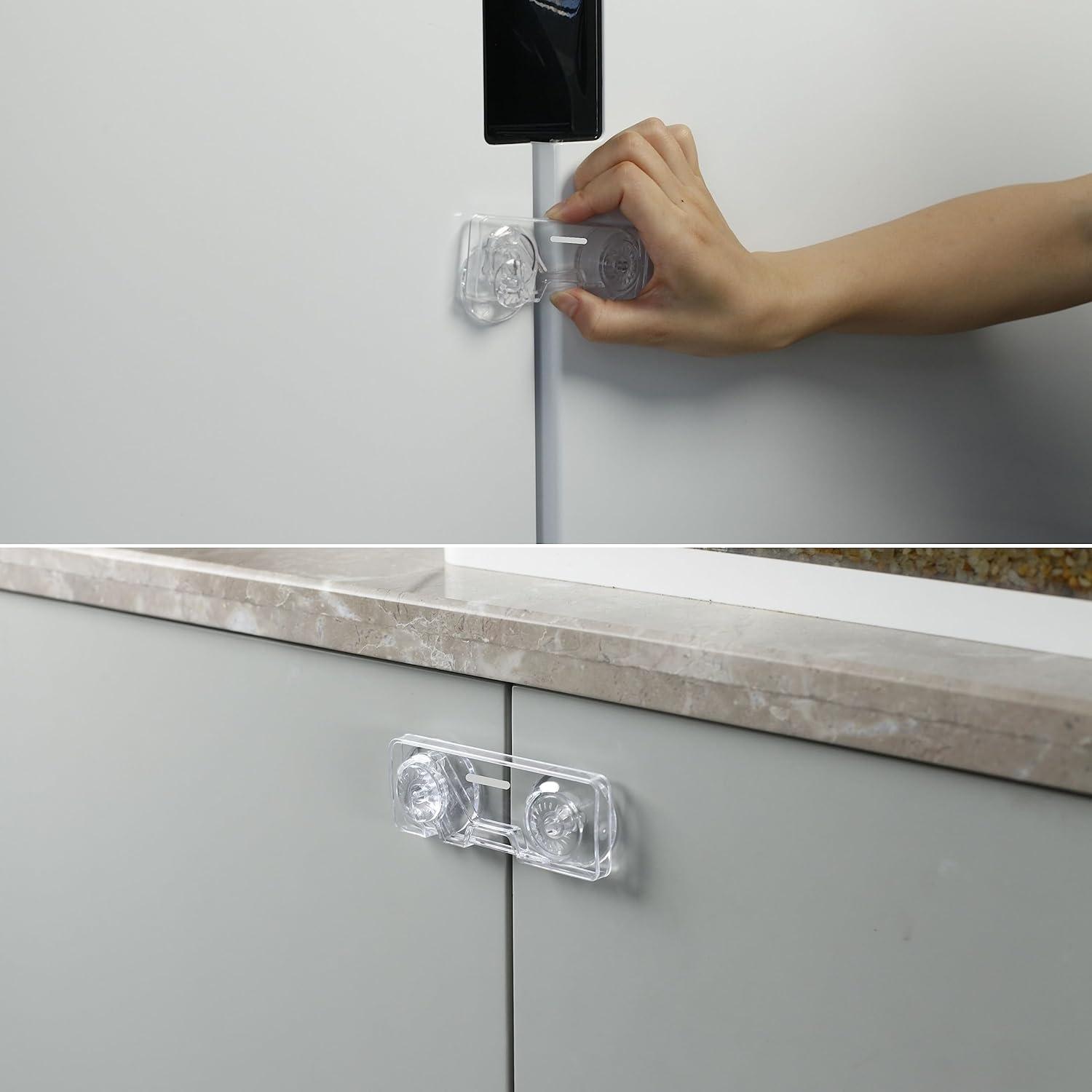 Universal Child Locking System - 6 Transparent Safety Locks for ...