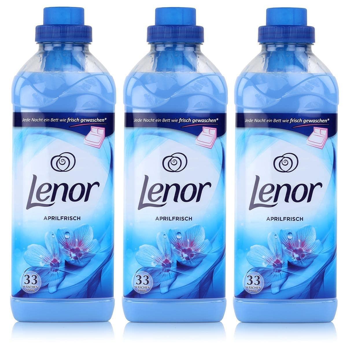 Lenor April Fresh Fabric Softener 3 x 990ml | International Shipping ...