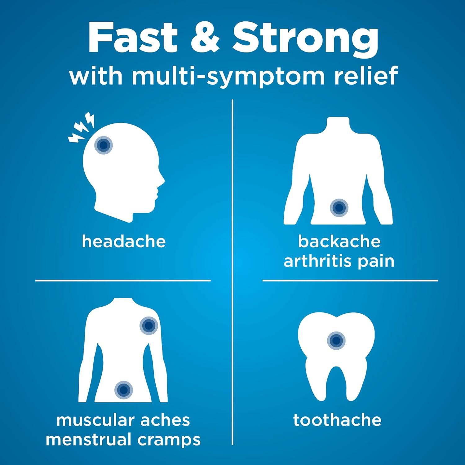 Shop Amazon Basic Care Dual Action Acetaminophen & Ibuprofen Tablets ...