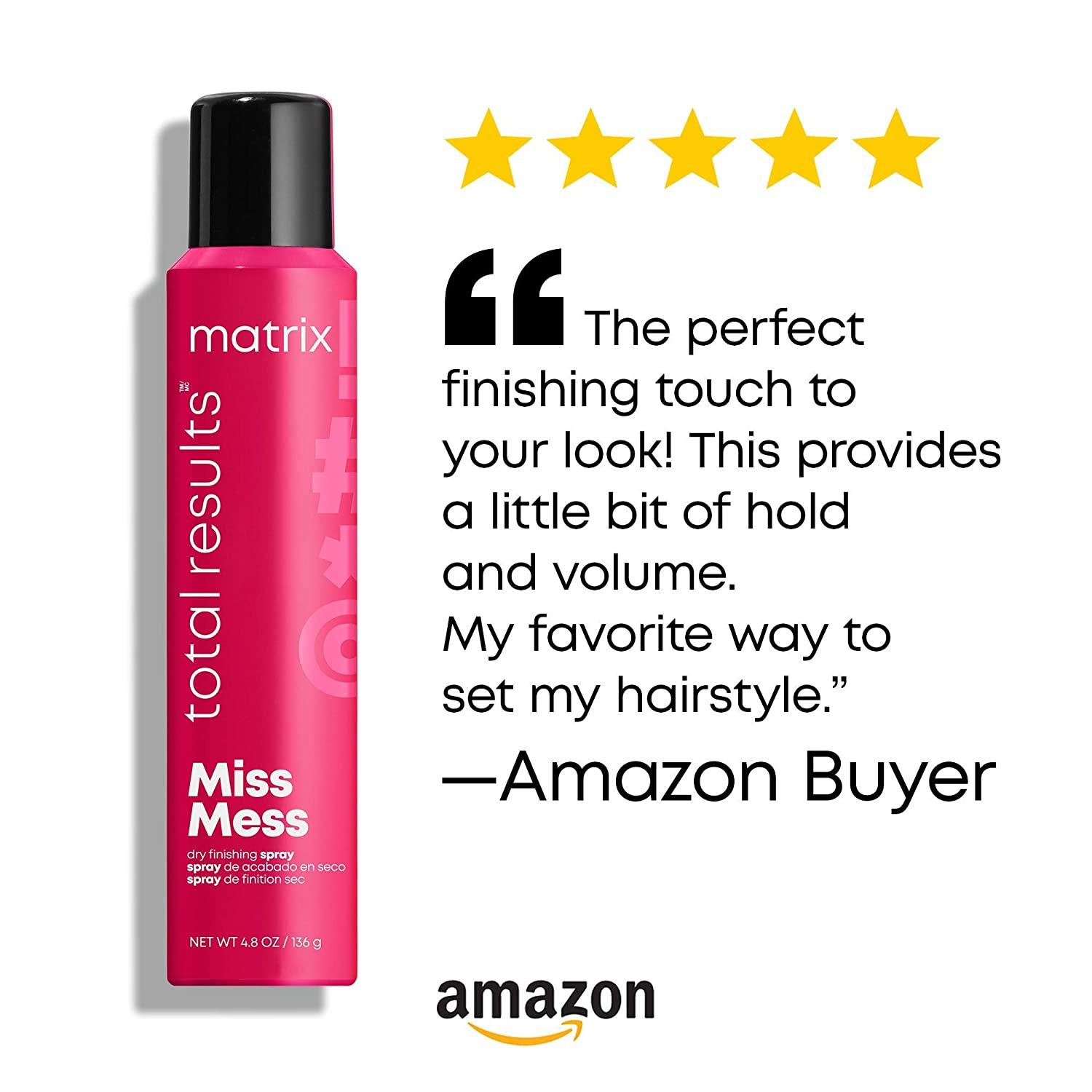 MATRIX Total Results Miss Mess Dry Finishing Spray - Texturizing ...