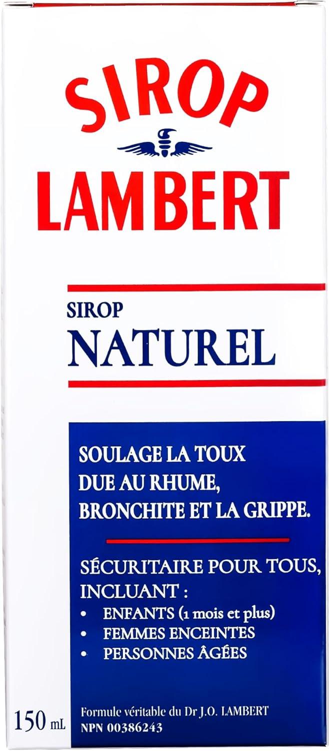 Lambert Syrup - Natural Cough Syrup - Reliefs Cough due to Colds ...