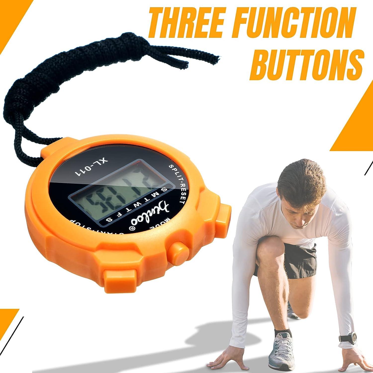 12 Pcs Digital Stopwatch Timer for Sports Multi Function Stopwatch with ...