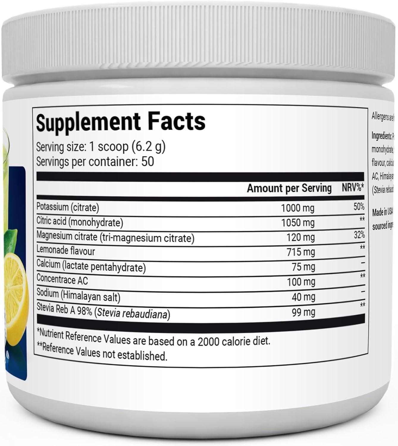 Dr. Berg Electrolyte Powder - Electrolyte Drink Supplements with 1000mg ...