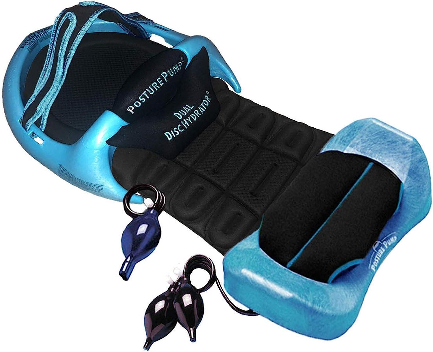 Posture Pump Dual Deluxe Neck & Back Exerciser | Relieves Neck, Upper ...