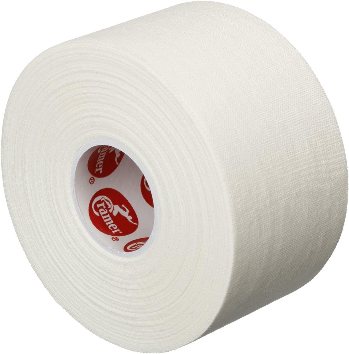 Cramer Team Color Athletic Tape 1.5 Inch - Bulk 32 Roll Case White ...