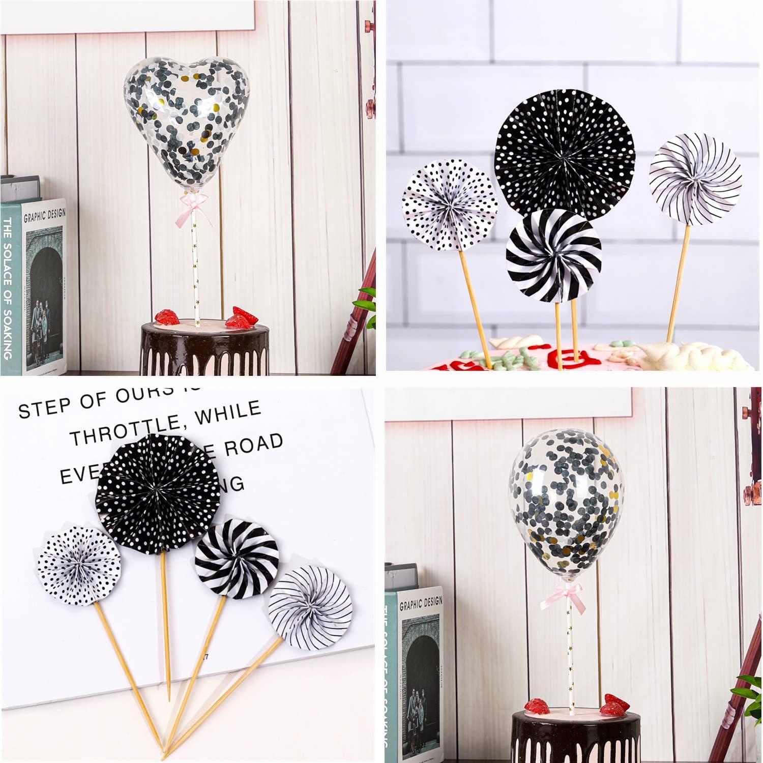 Cake Topper 38 Black 38 Years Man Woman Cake Decoration 38th Birthday ...