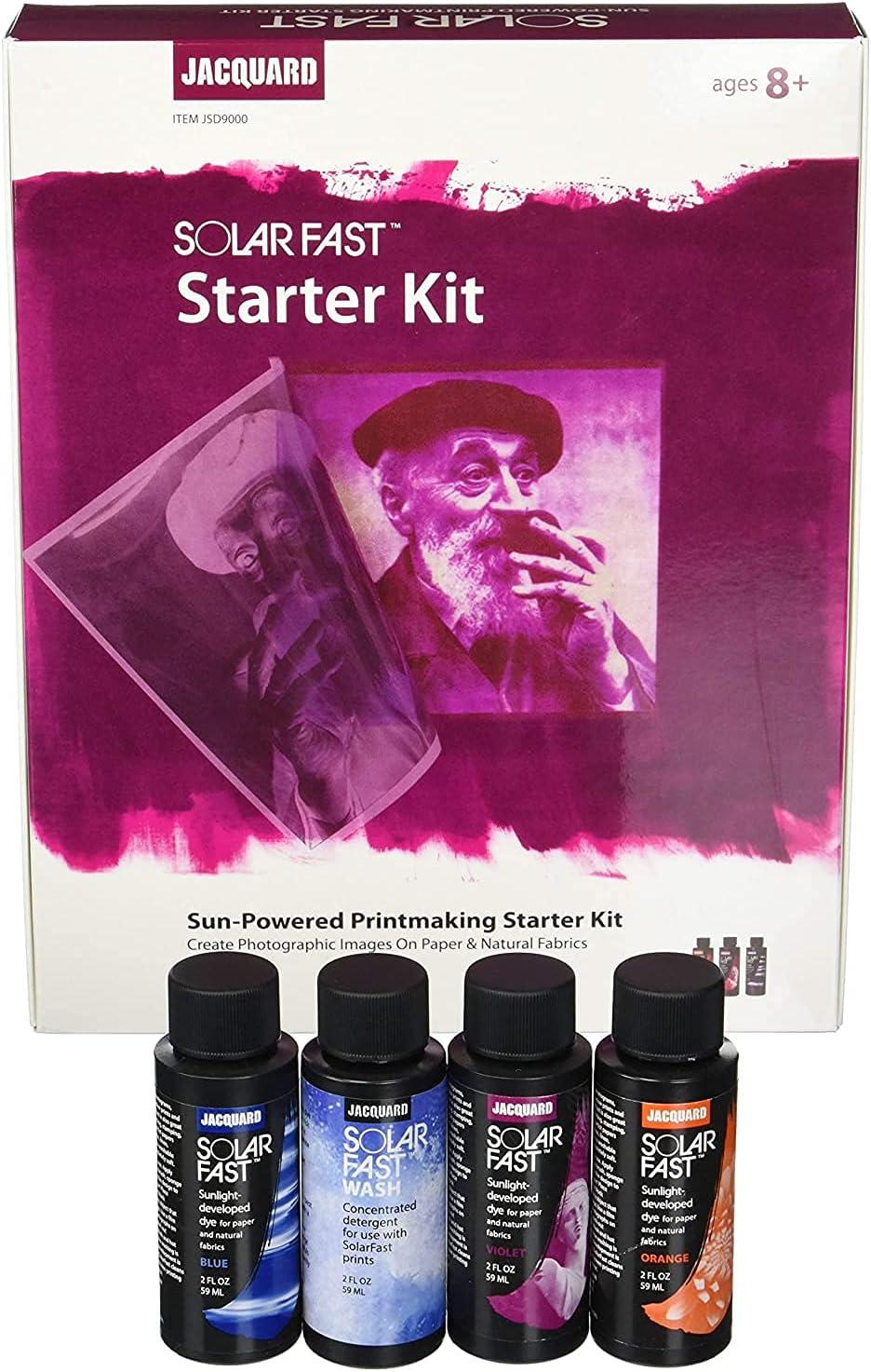Jacquard Solarfast Starter Kit - Sun-Powered Fabric Printing Solution ...