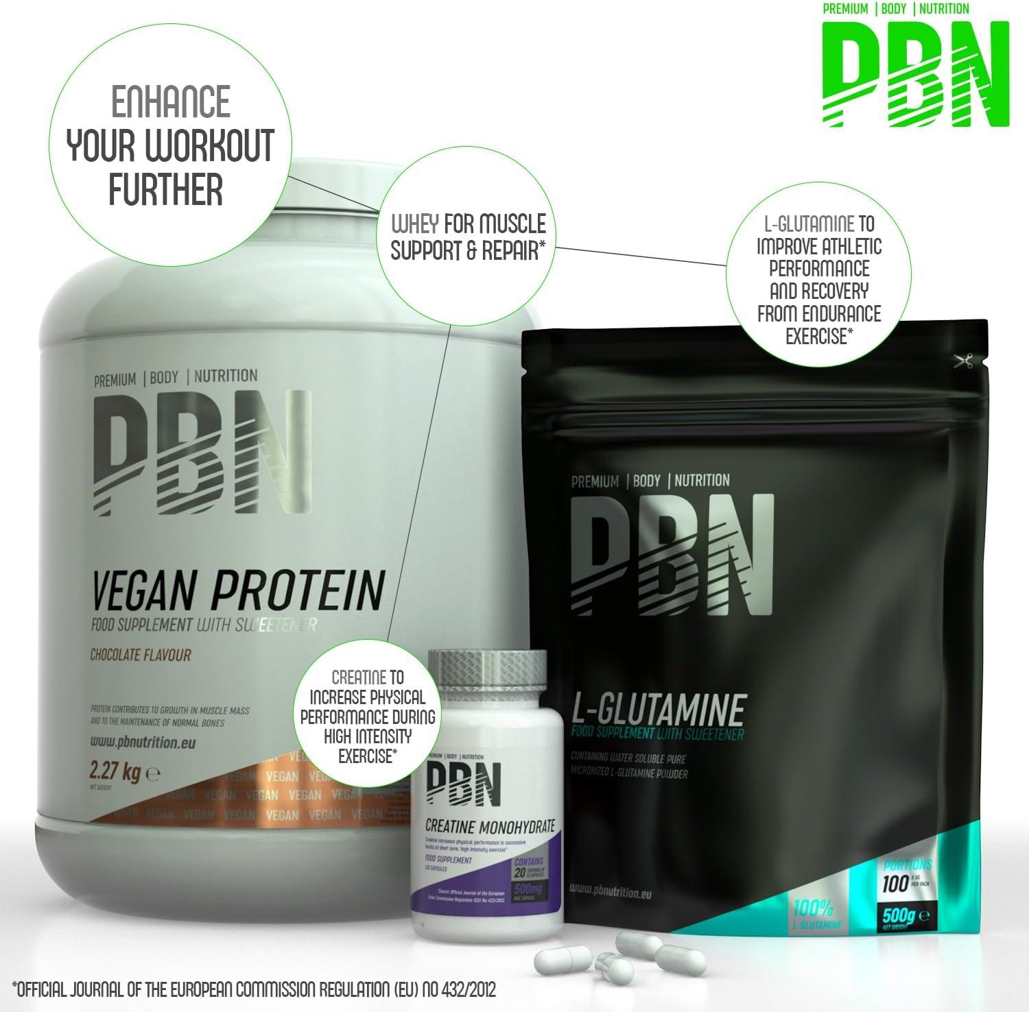 PBN - Premium Body Nutrition Vegan Protein Chocolate 2.27kg Jar