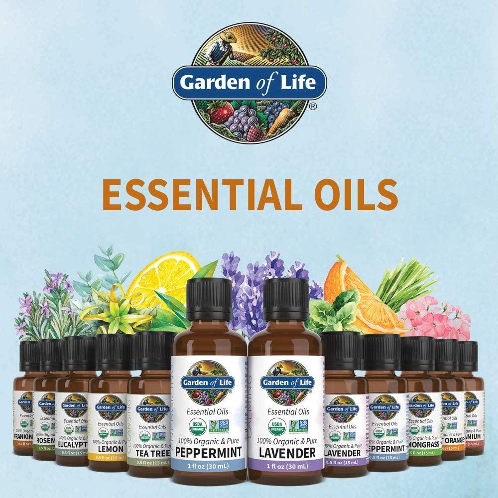 Garden of Life Frankincense Essential Oil 0.5 fl oz - USDA Organic ...