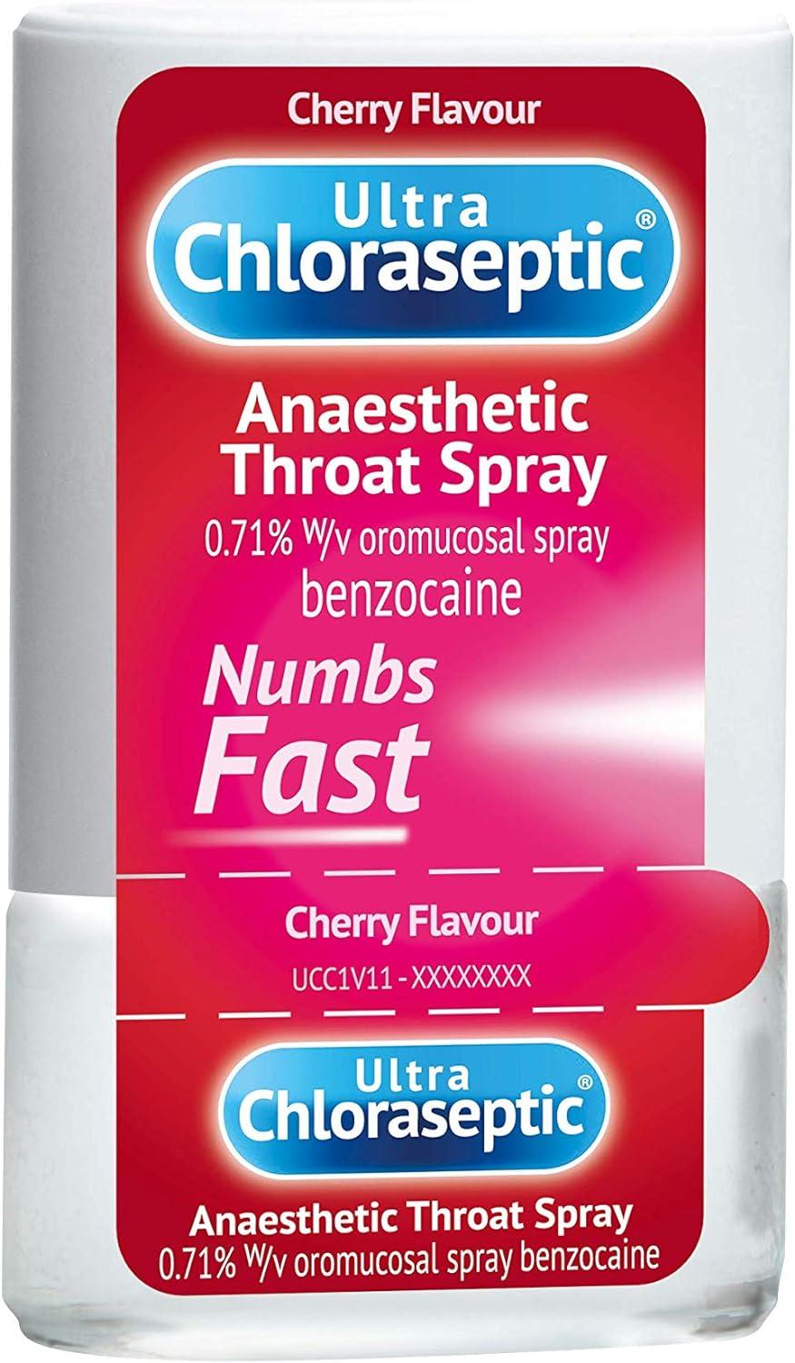 Ultra Chloraseptic Anaesthetic Throat Spray 15ml Cherry Flavour | Fast ...