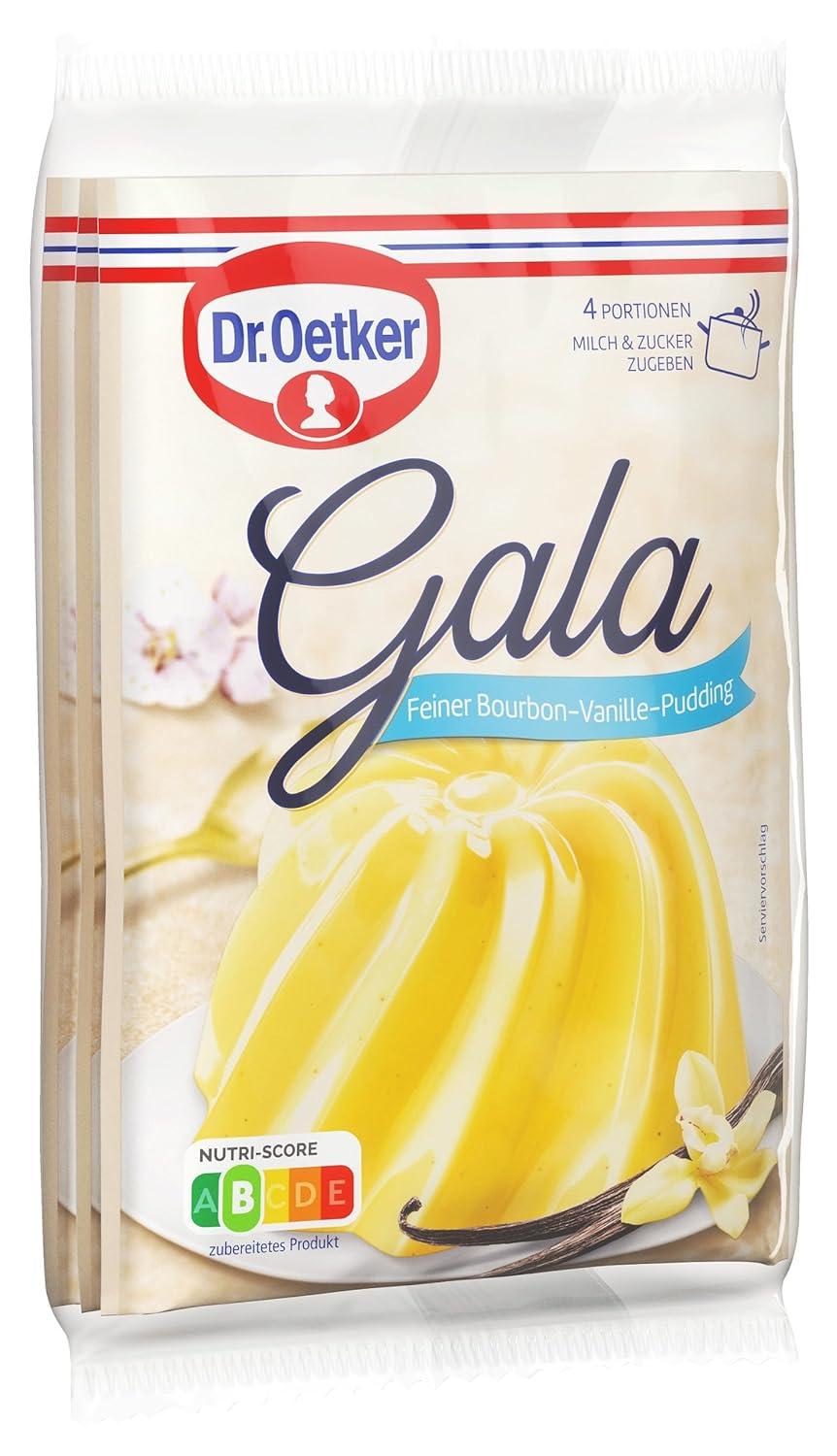 Buy Dr. Oetker Gala Bourbon Vanilla Pudding Powder - Pack of 11 (11 x 3 ...