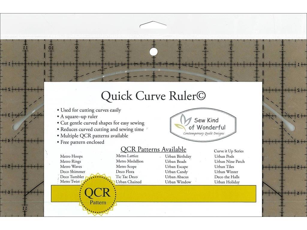 Sew Kind of Wonderful QCR Quick Curve Ruler - Original Version | Buy ...