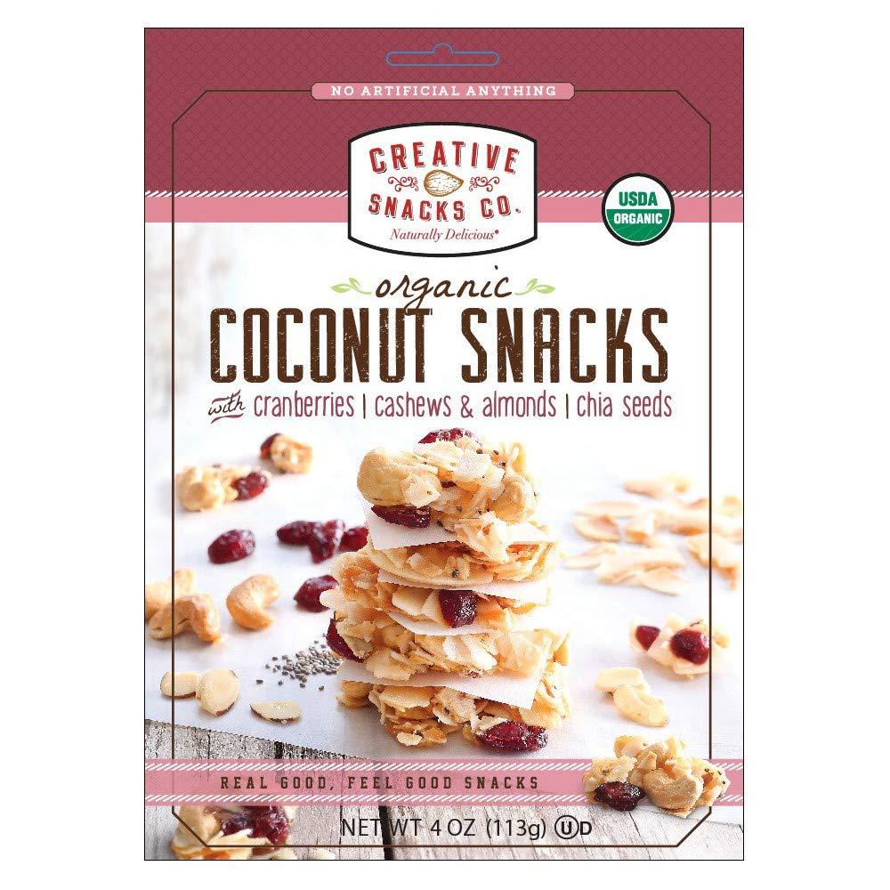 Creative Snack Coconut Cranberry Nut Snack | 4 oz | Healthy Snack ...