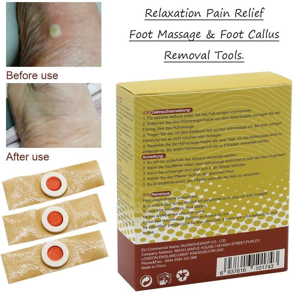 Corn Removal Pads with Hole - 12 Medicated Pads for Effective Corn ...