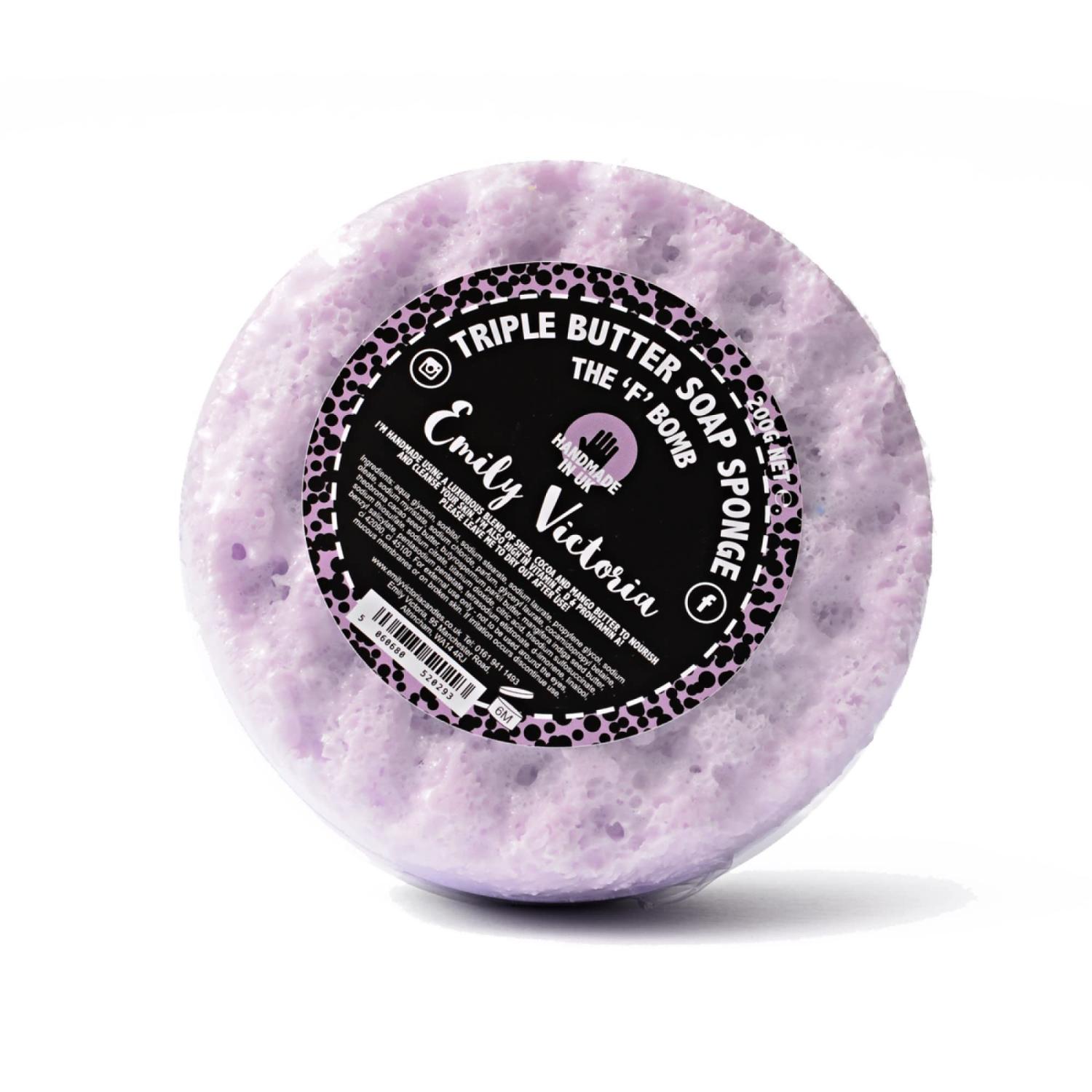 Emily Victoria F Bomb Soap Sponge - 200g with 3 Butters | Oriental ...