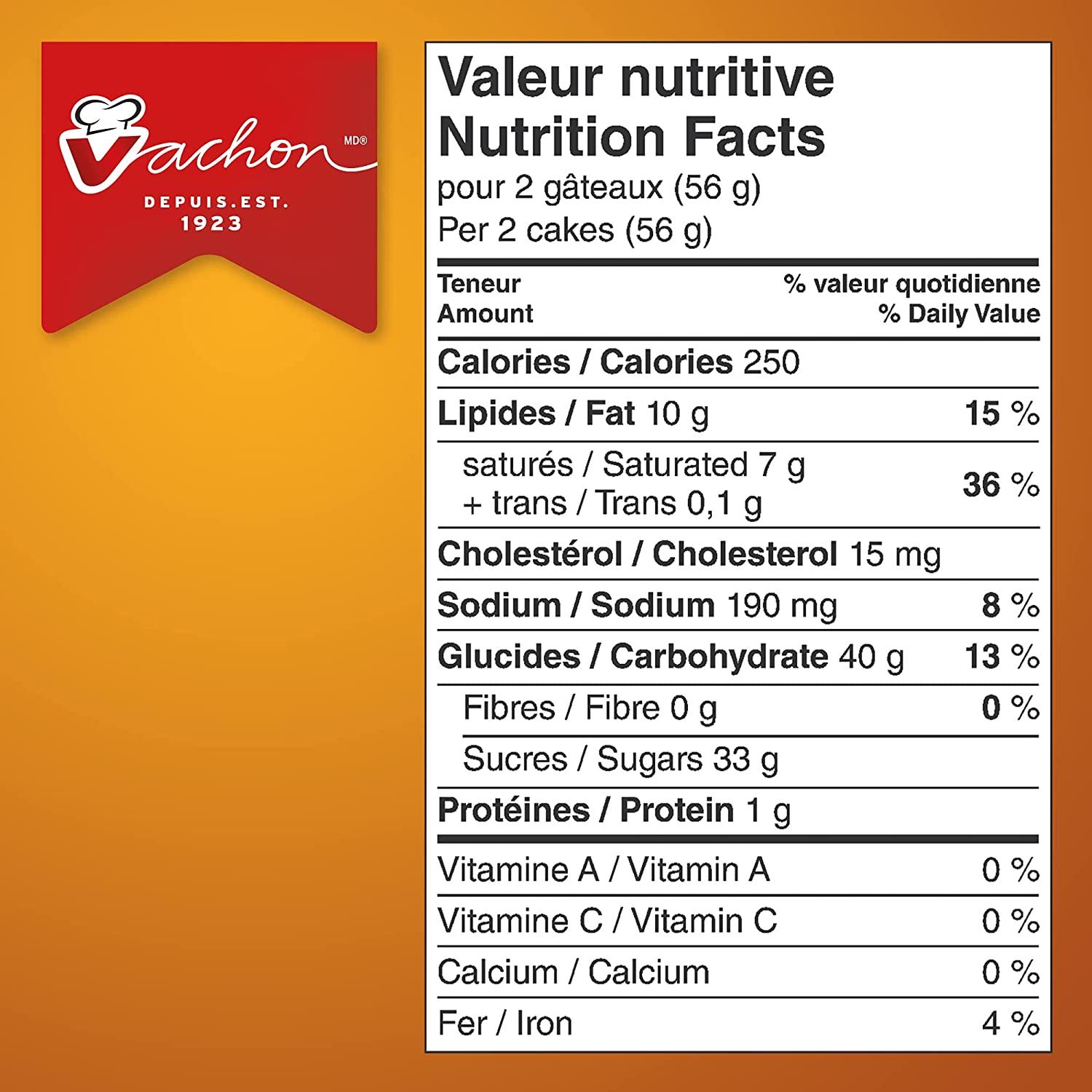 Vachon Ah Caramel Cake 336g - Authentic Canadian Import | Buy Now with ...