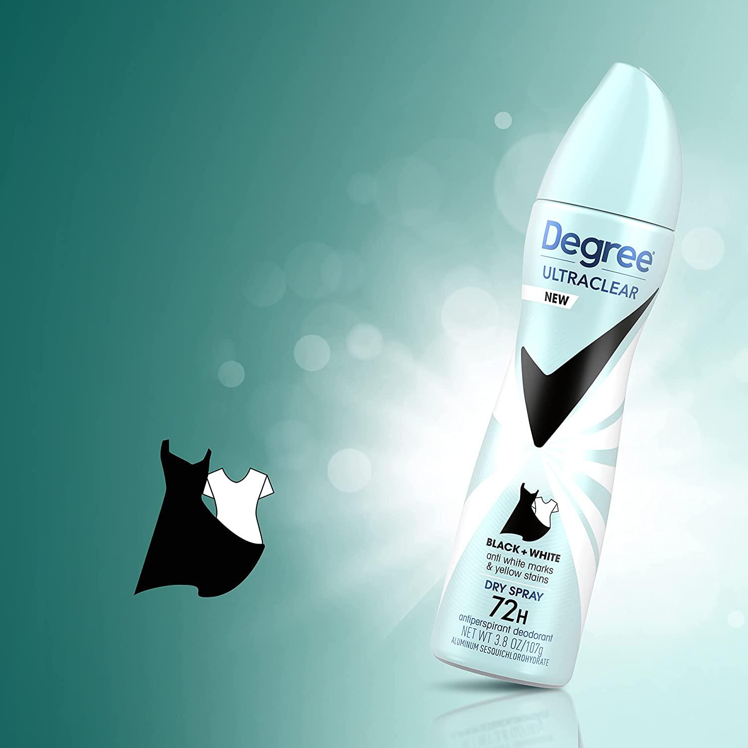 Degree UltraClear Women's Fresh Dry Spray Antiperspirant Deodorant - 3. ...