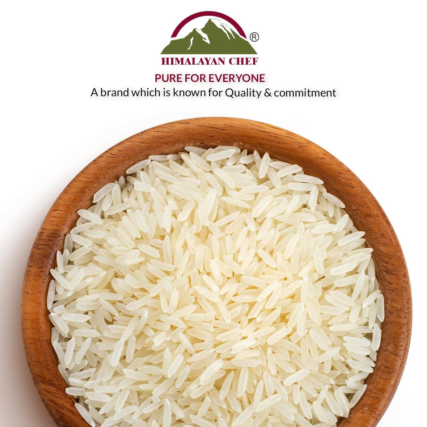 Himalayan Chef Basmati Rice 10 lbs - Extra Long Grain Super Kernel ...