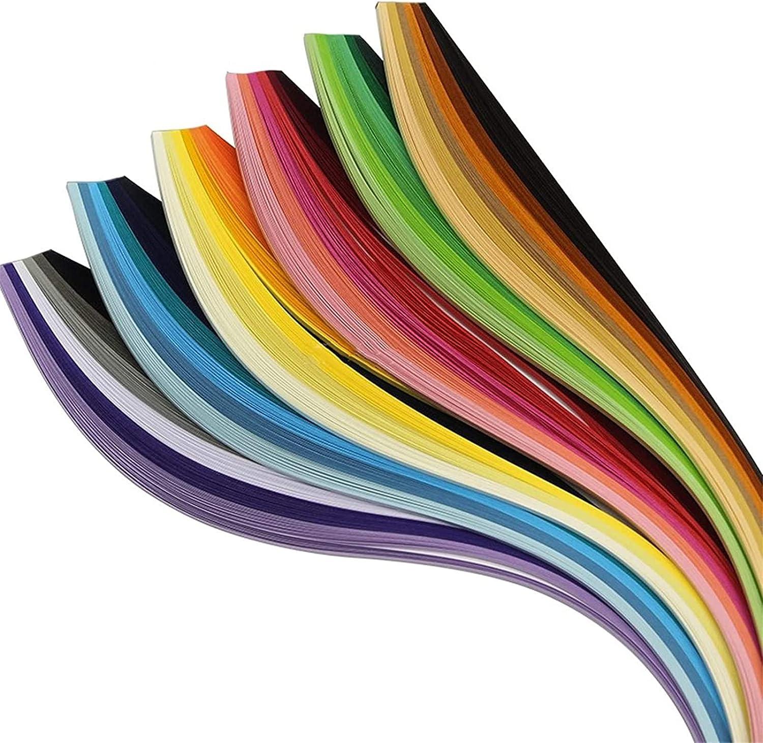1.5mm Quilling Paper Strips Kit - 36 Colors, 720 Strips - DIY Crafts ...