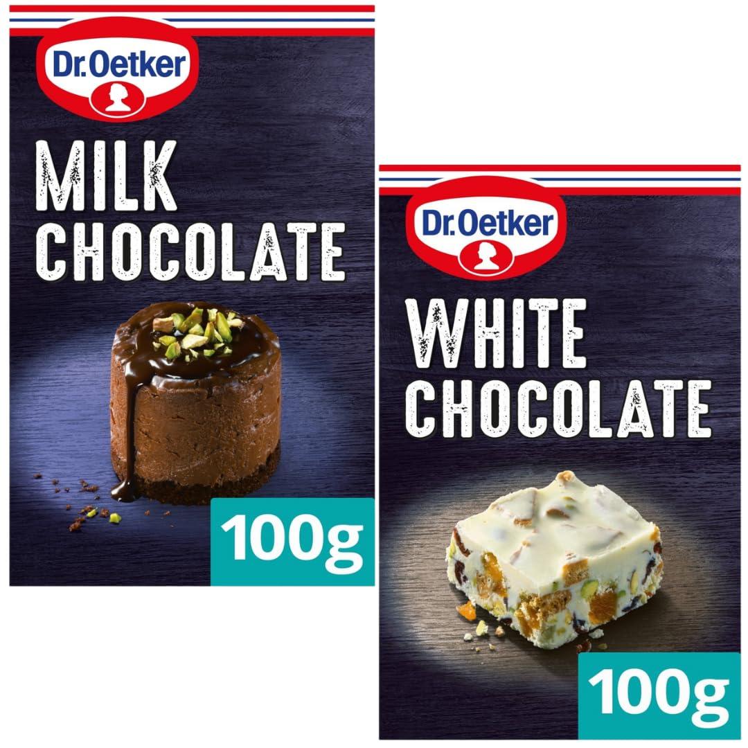 Baking Chocolate Bar Bundle With Dr. Oetker Milk Chocolate Bar 100g ...