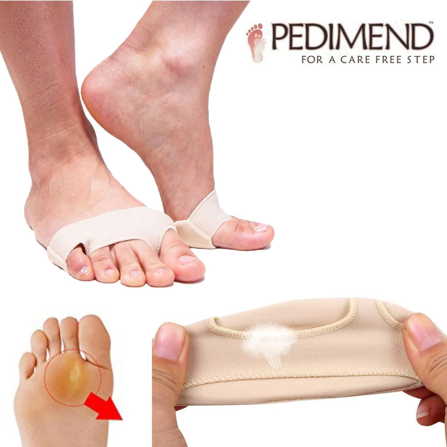 Pedimend Sesamoiditis Pain Relief Pads - Gel Pillows for Foot Care ...