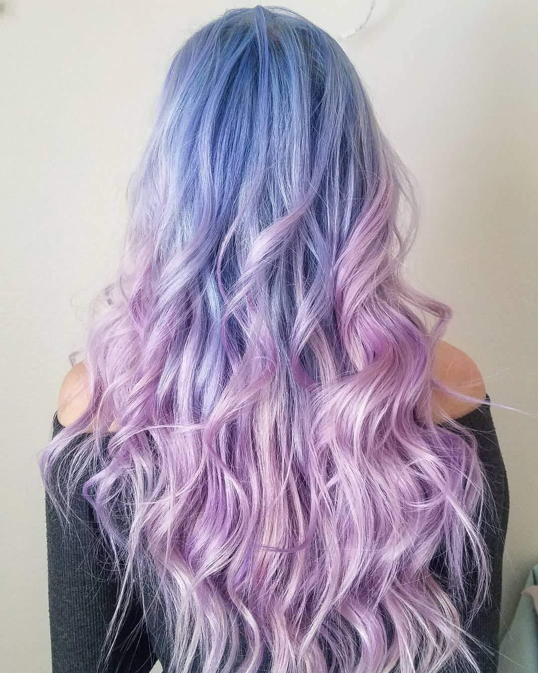 Periwinkle Color Hair