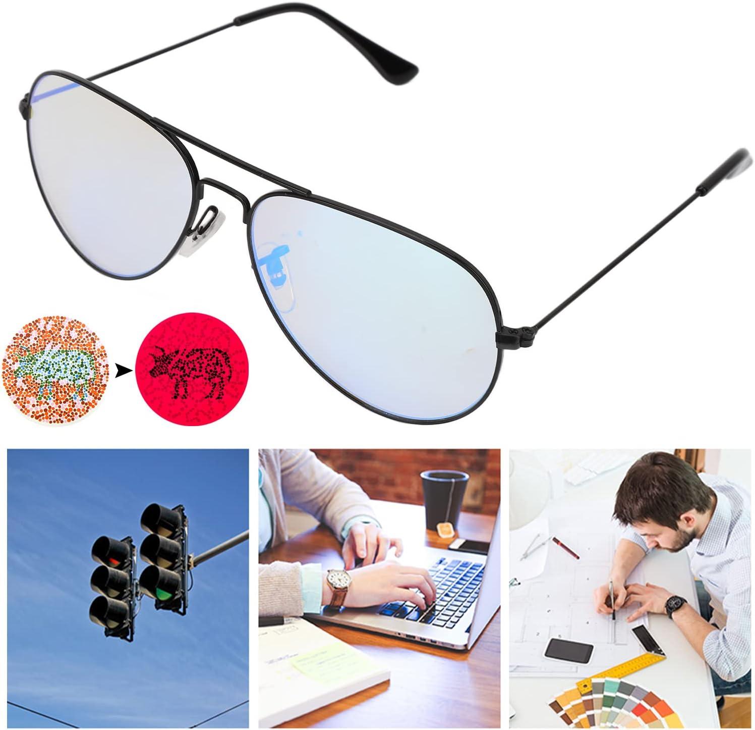 Color Blind Glasses for Red-Green Correction | Blue Light-Blocking ...