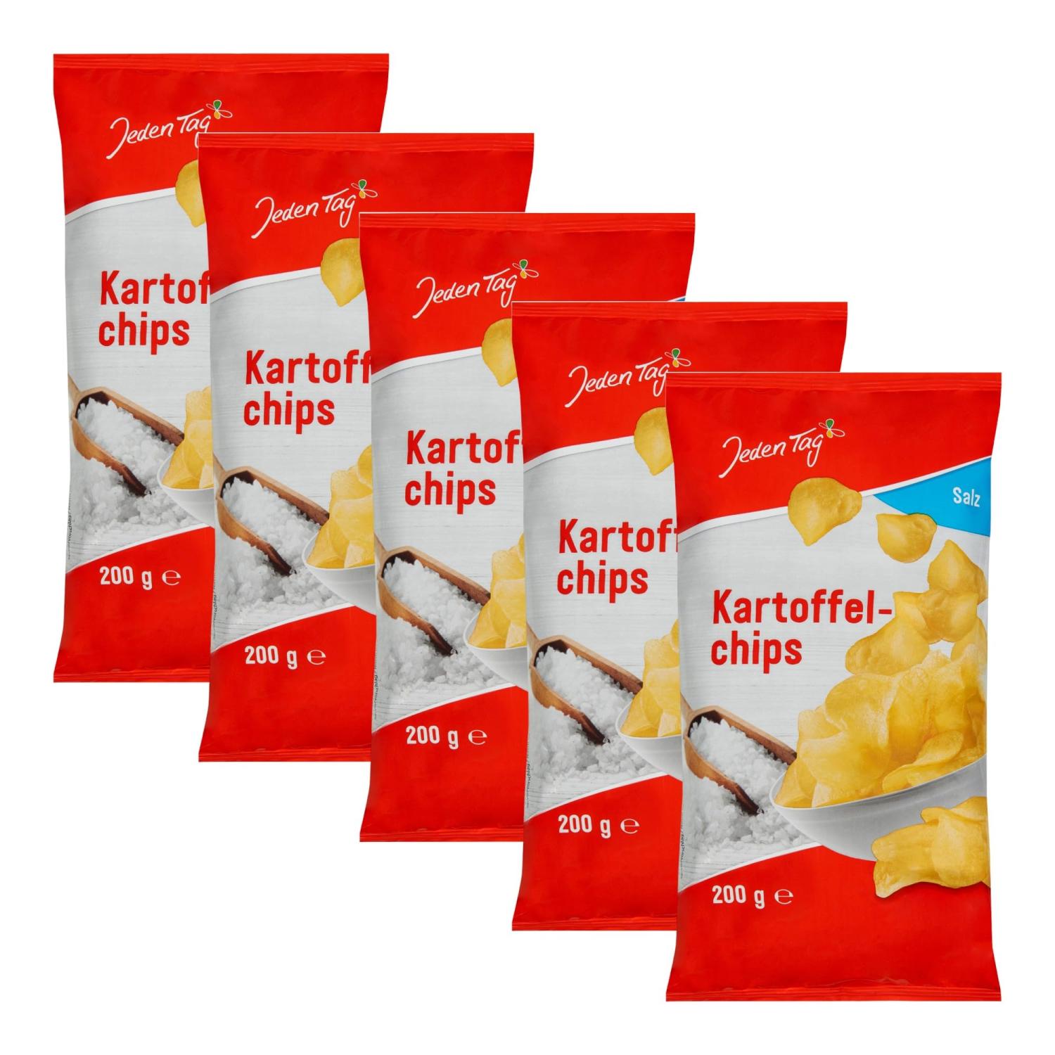 Salz Chips 200g - Nuclear Nibbles with Sunflower Oil | Ideal Party ...