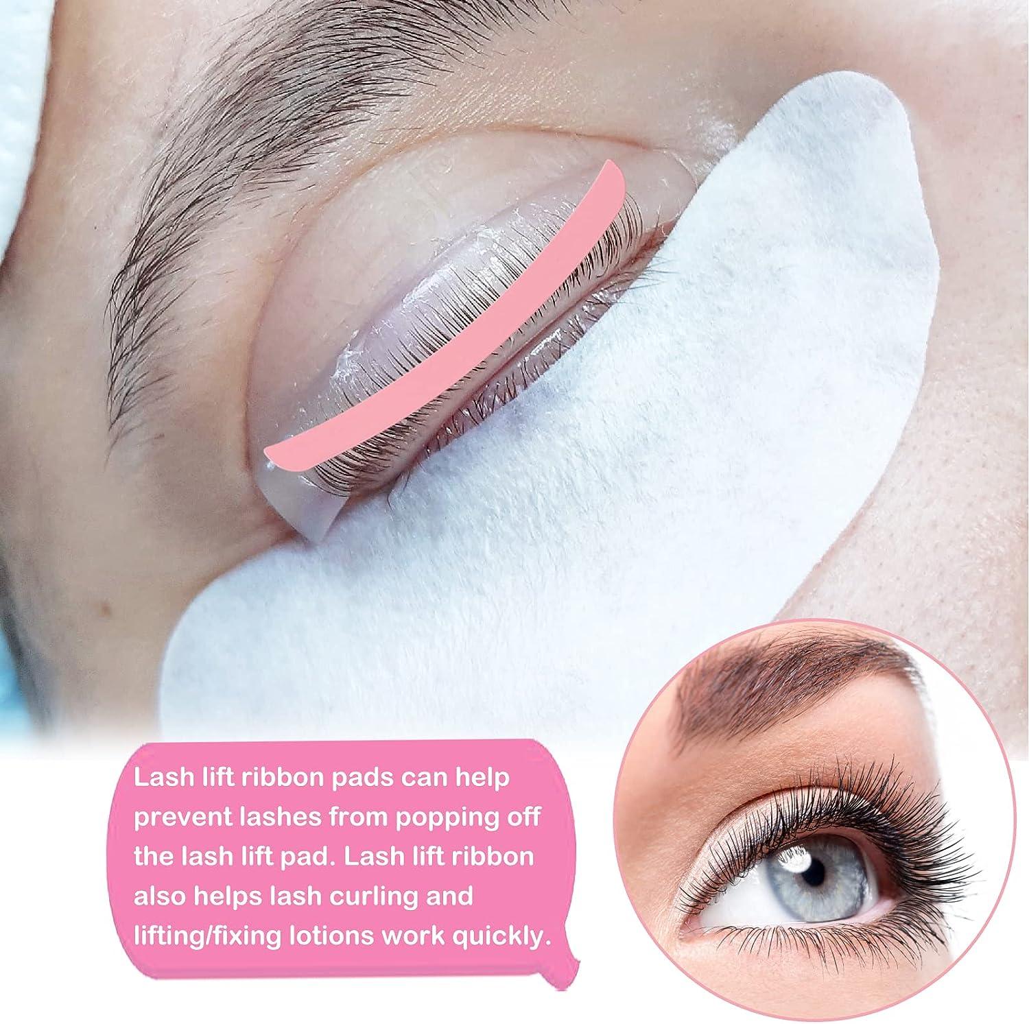 24Pcs Reusable Lash Lift Rods Ribbon Kit | Soft Silicone Perm Pads ...