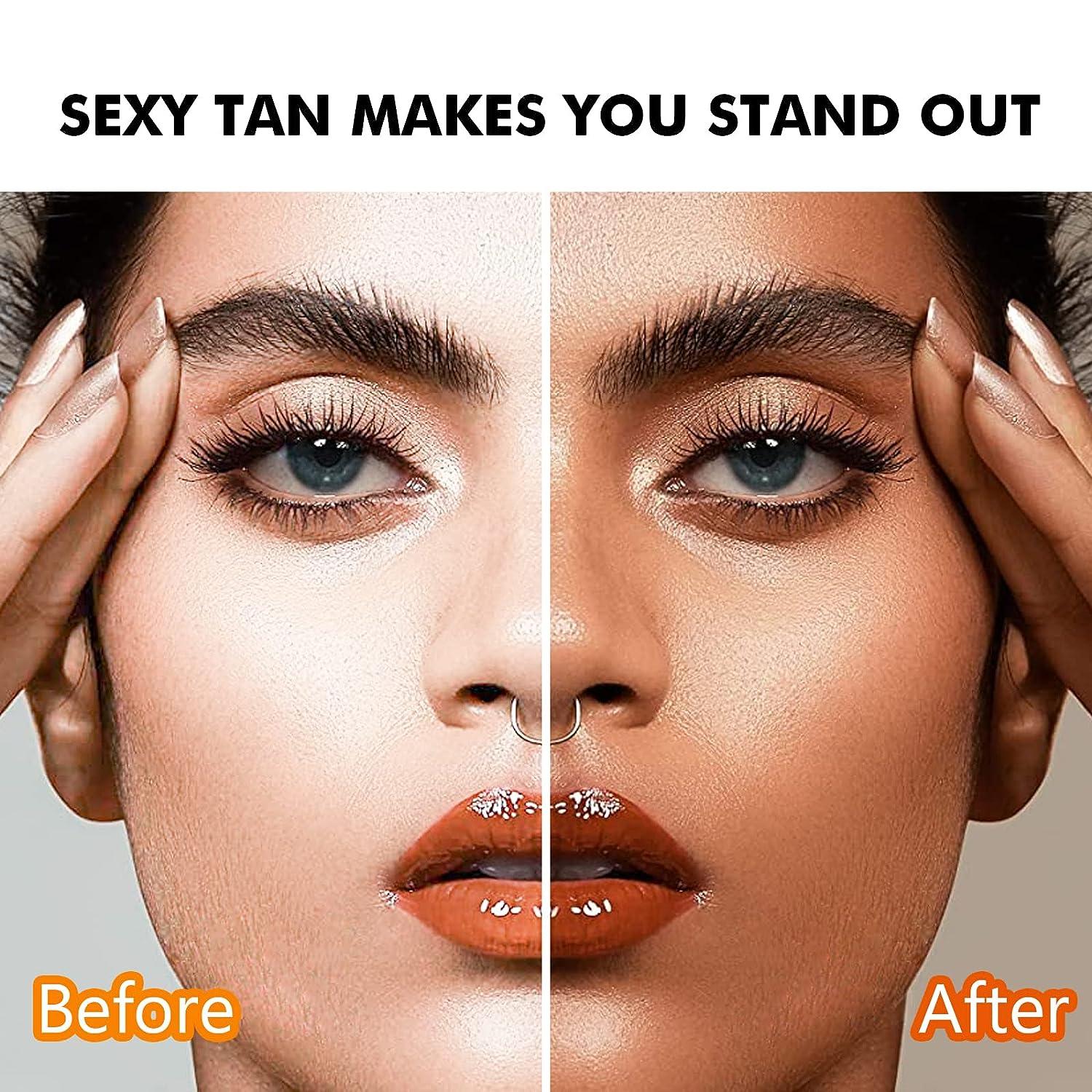 Intensive Soft Brown Tanning Gel 100g - Self Tanning Accelerator for ...