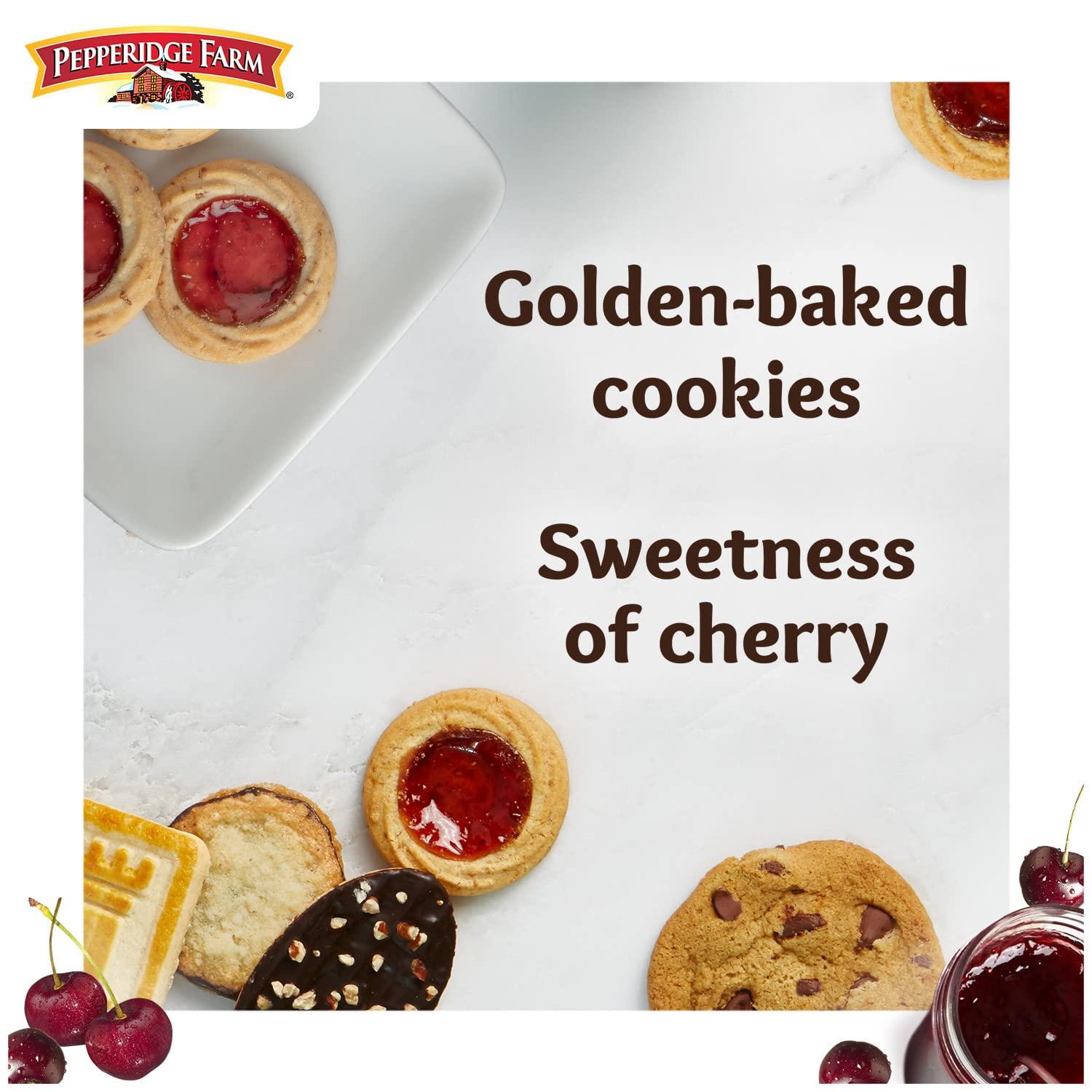 Pepperidge Farm Verona Cherry Thumbprint Cookies 6.75 oz. - Delicious ...