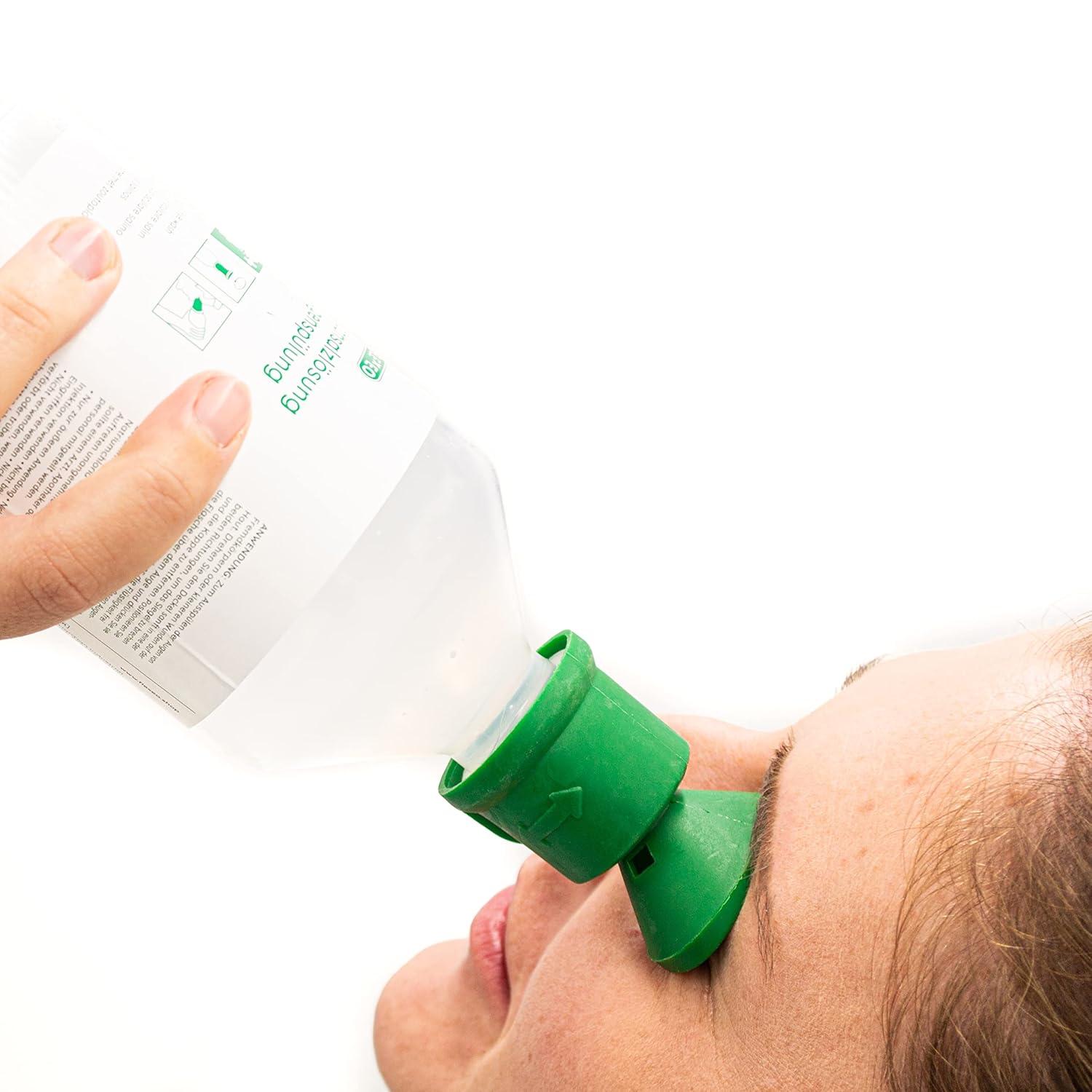 Buy 250ml Eye Rinsing Saline Solution - Sterile NACL 0.9% Eye Wash Flap ...