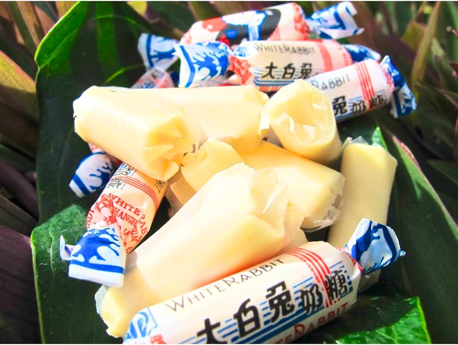 White Rabbit Milk Chinese Creamy Sweets Candy 108g (Pack of 3) | Buy ...