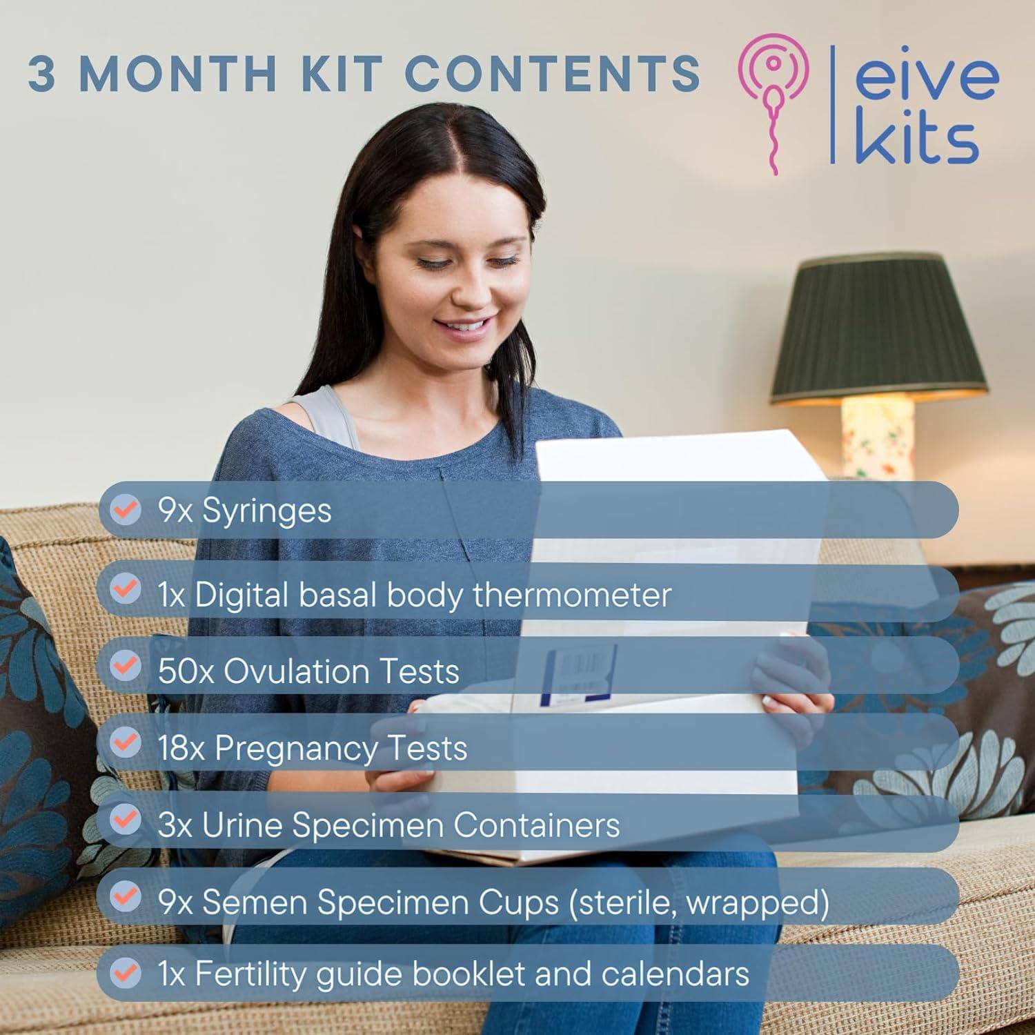 Eive Kits Home Insemination Kit - 3 Month Starter Kit