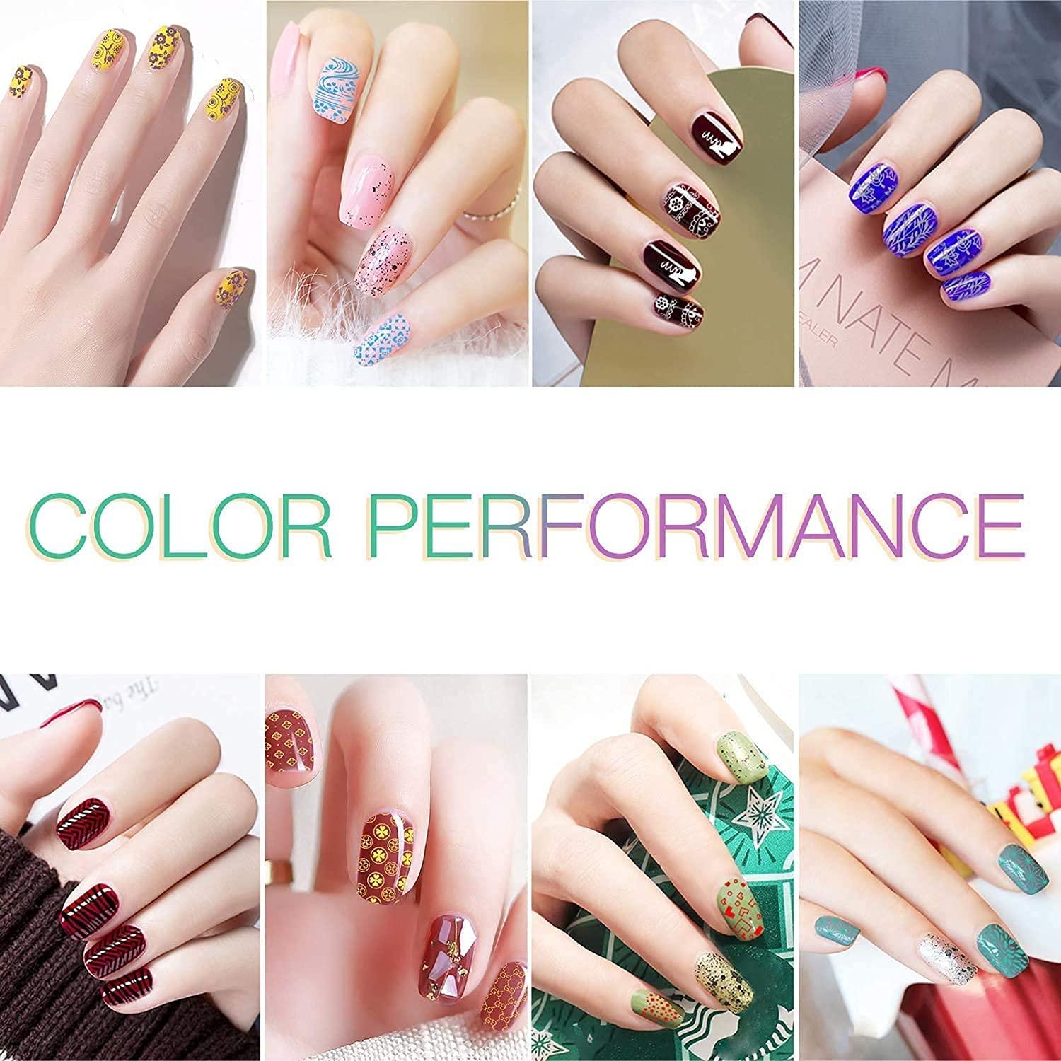 Plain Color Nail Designs