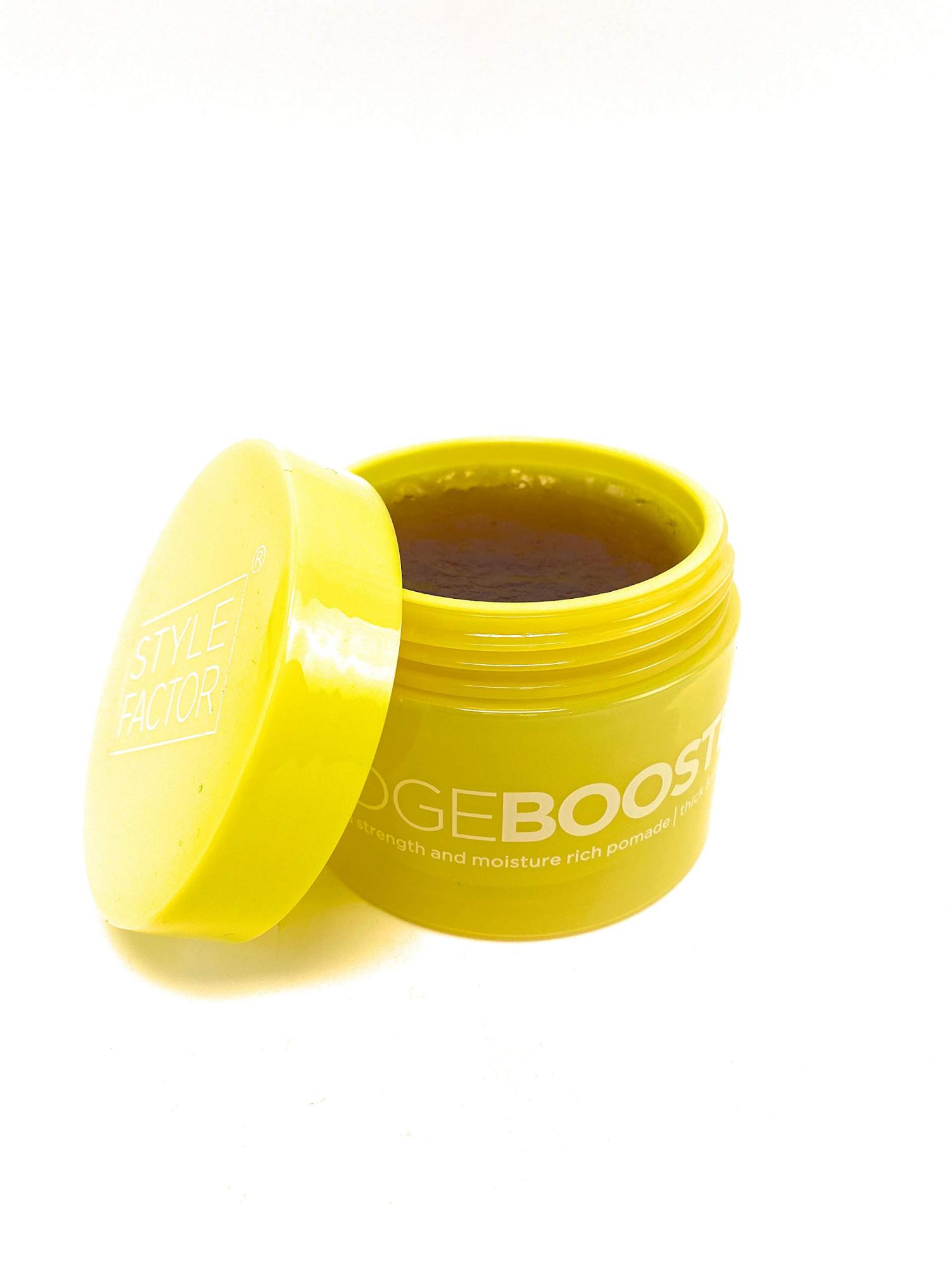 Style Factor Edge Booster Strong Hold Water-Based Pomade - Yellow ...