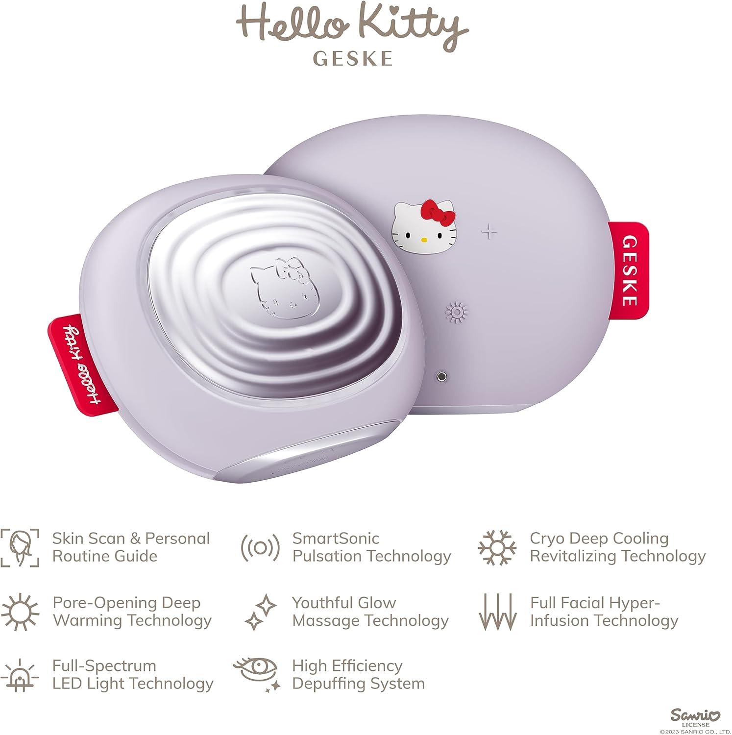 Geske x Hello Kitty Sonic Warm & Cool LED Face Mask | 8-in-1 Beauty ...