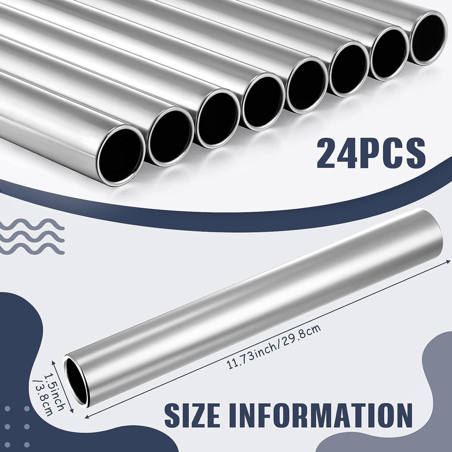 24 Pcs Aluminum Field Track Relay Baton for Students & Athletes ...