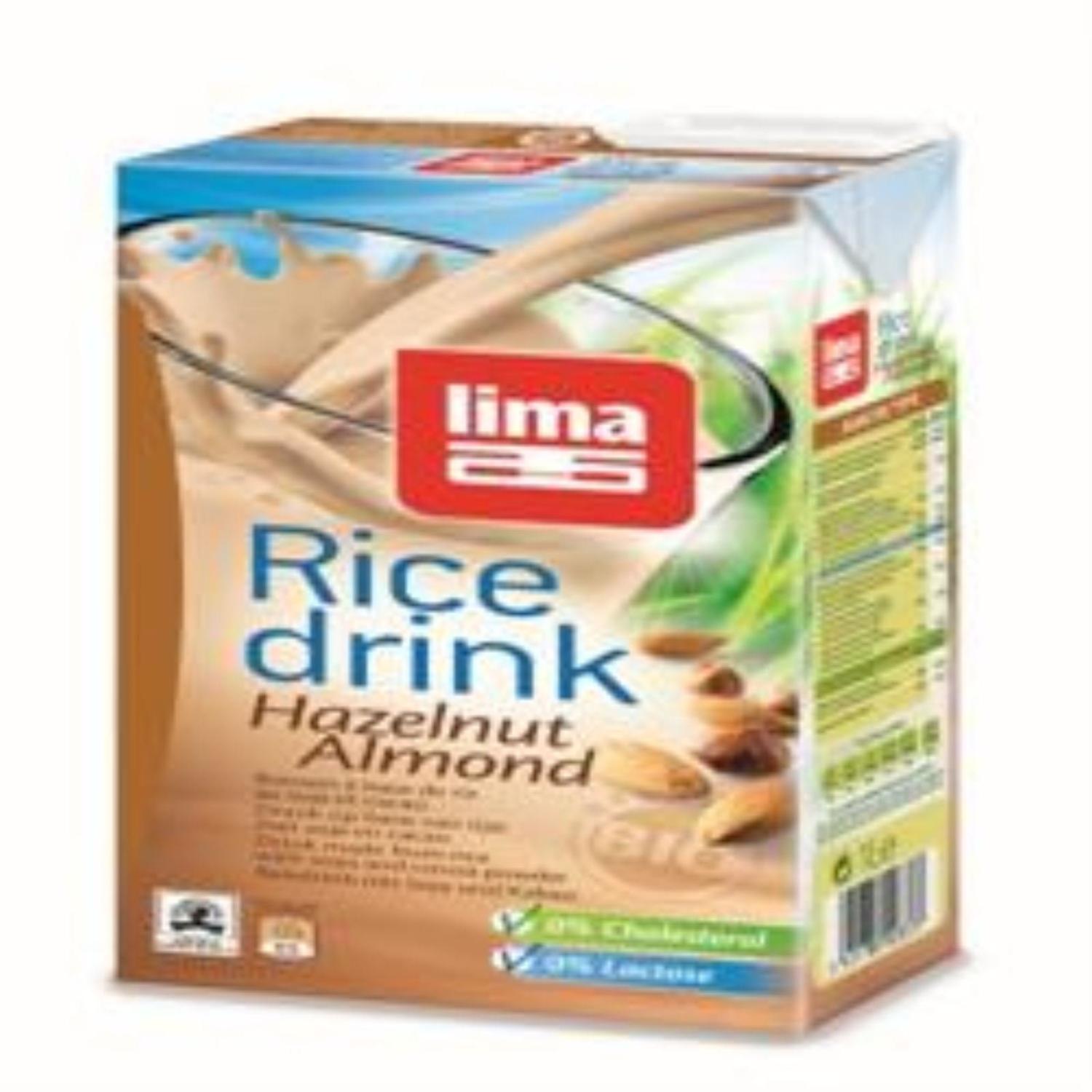 Lima Rice Hazelnut Almond Drink 1000 ml - Dairy-Free Vegan and ...