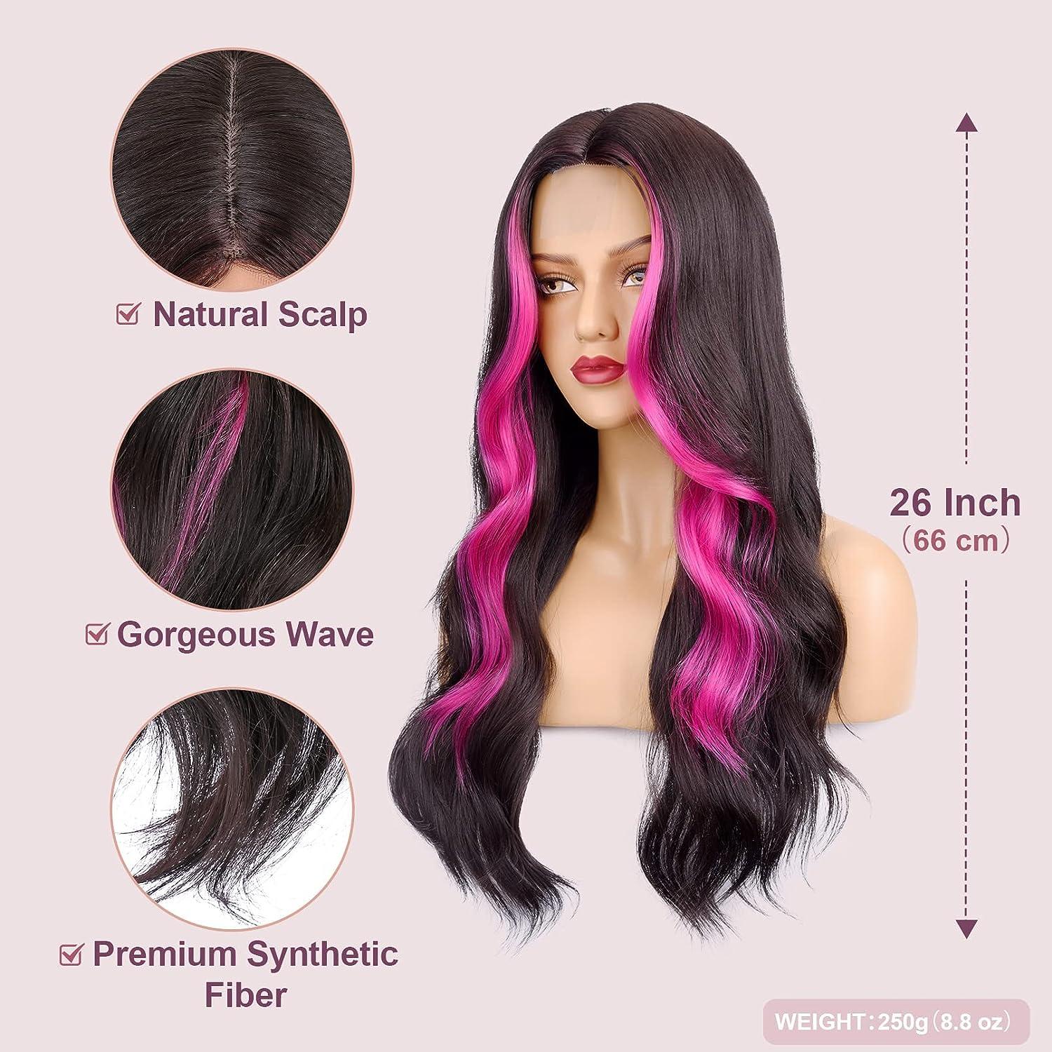 Hot Pink Hair Highlights