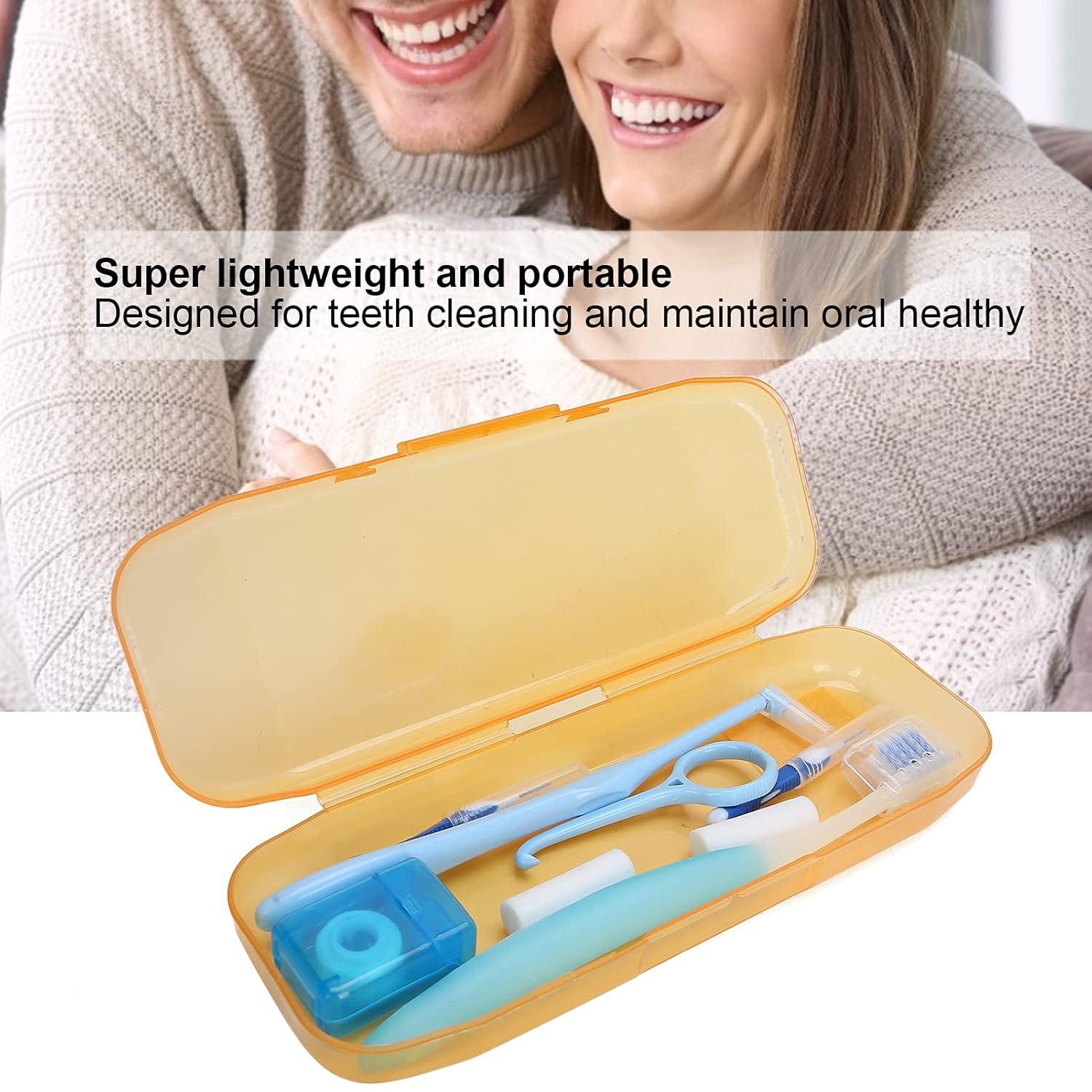Buy Portable Oral Care Kit - Lightweight Teeth Brace Interdental Brush ...