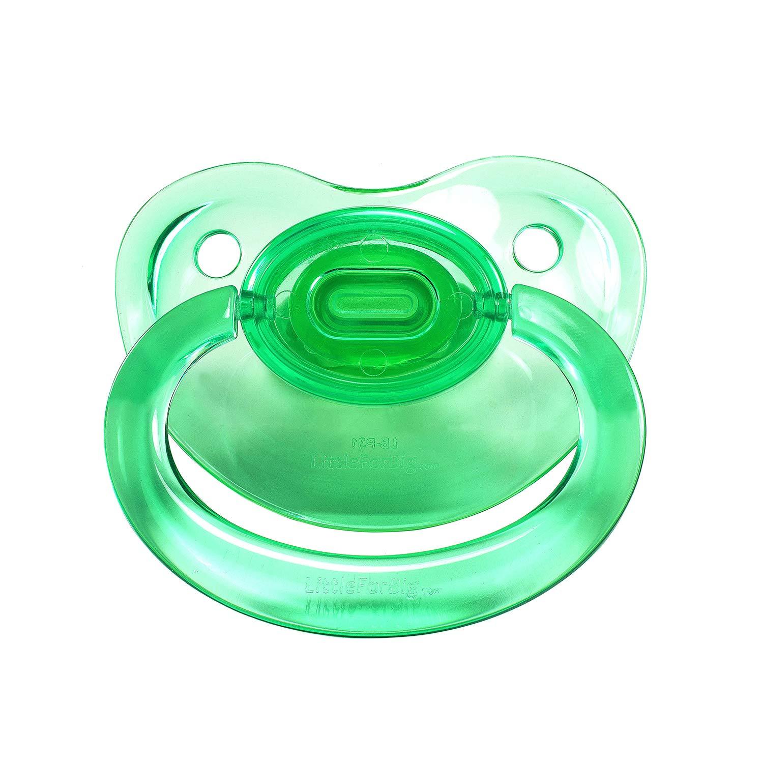 Shop LittleForBig Large Shield Pacifier Set - Adult Size Candy Shine ...