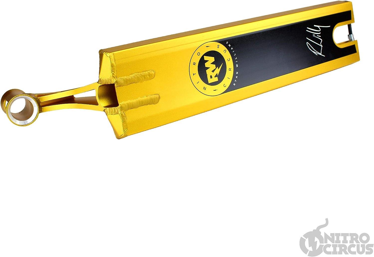 R Willy Signature Pro Scooter Deck - Gold by Nitro Circus | Buy Now ...
